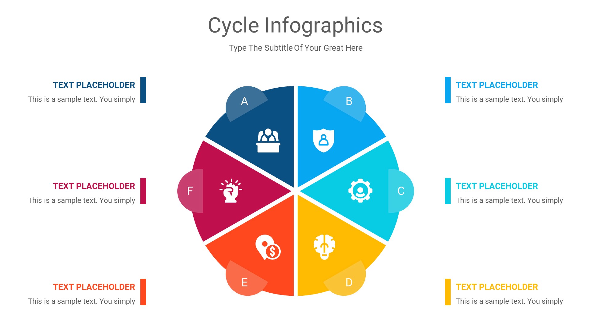 Cycle Infographics PowerPoint Presentation, Presentation Templates