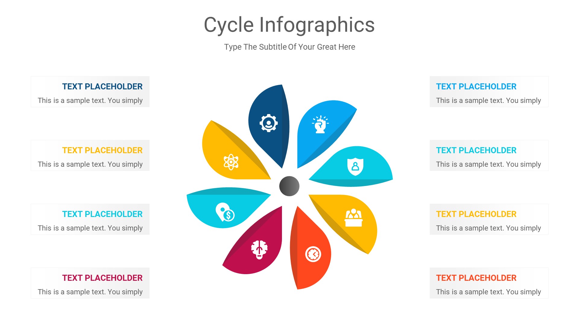 Cycle Infographics PowerPoint Presentation, Presentation Templates