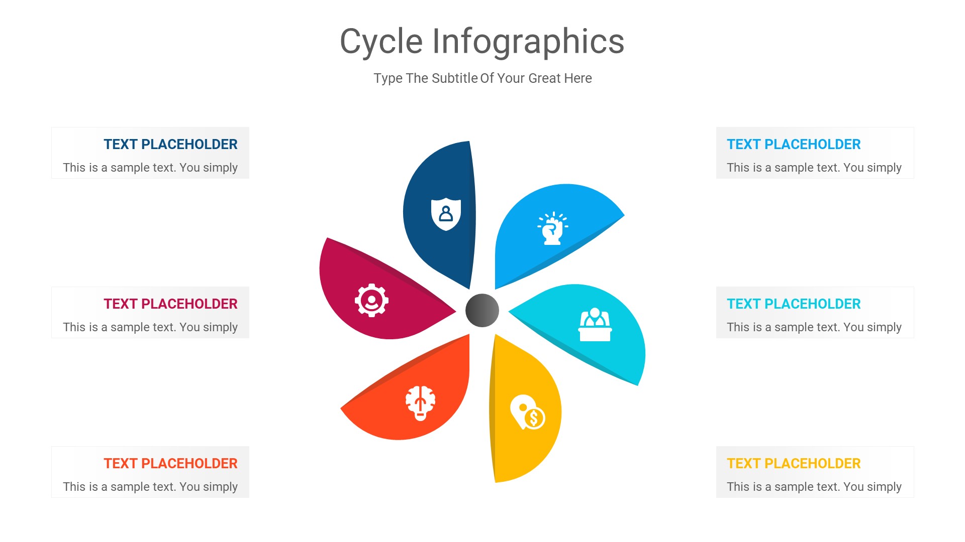 Cycle Infographics PowerPoint Presentation, Presentation Templates