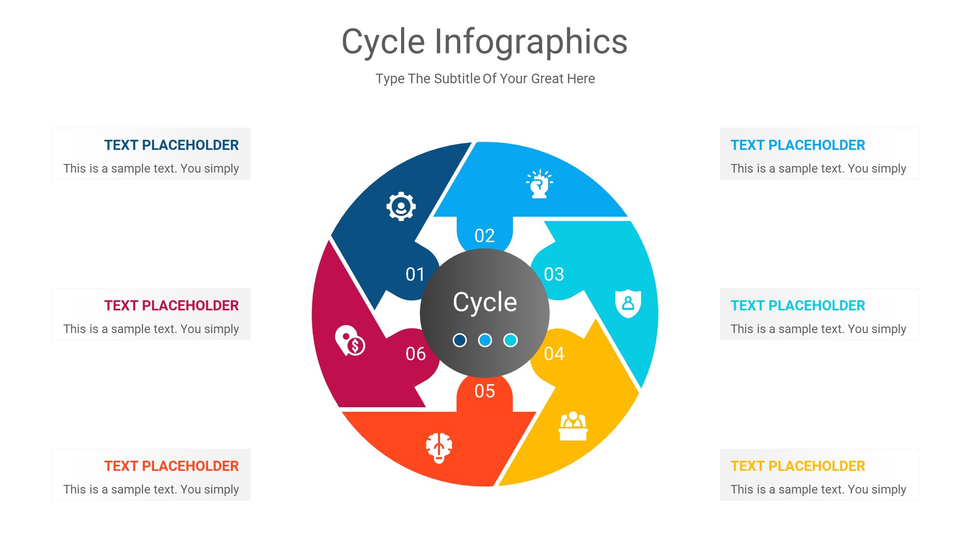 Cycle Infographics PowerPoint Presentation, Presentation Templates