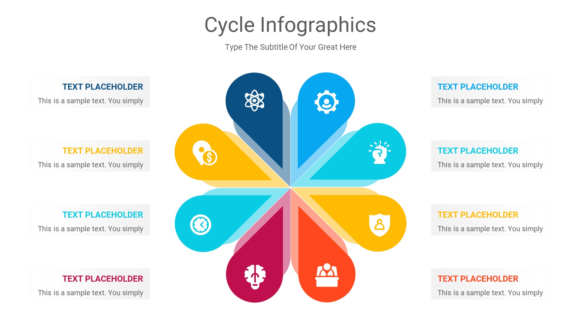 Cycle Infographics PowerPoint Presentation, Presentation Templates