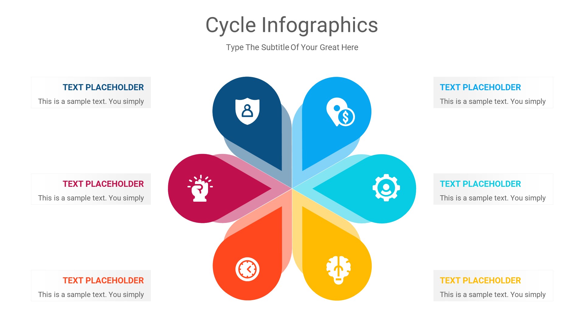 Cycle Infographics PowerPoint Presentation, Presentation Templates