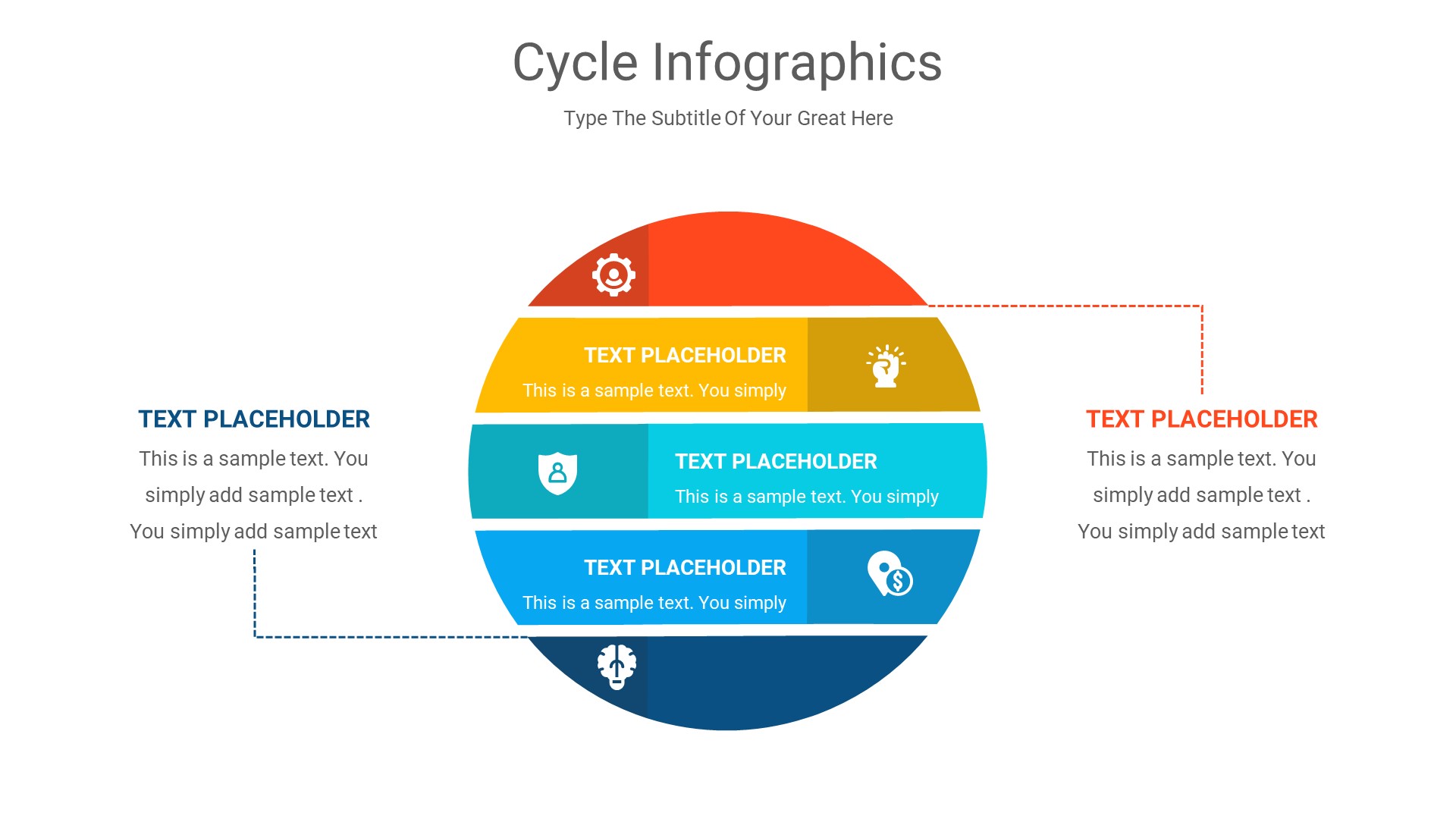 Cycle Infographics PowerPoint Presentation, Presentation Templates
