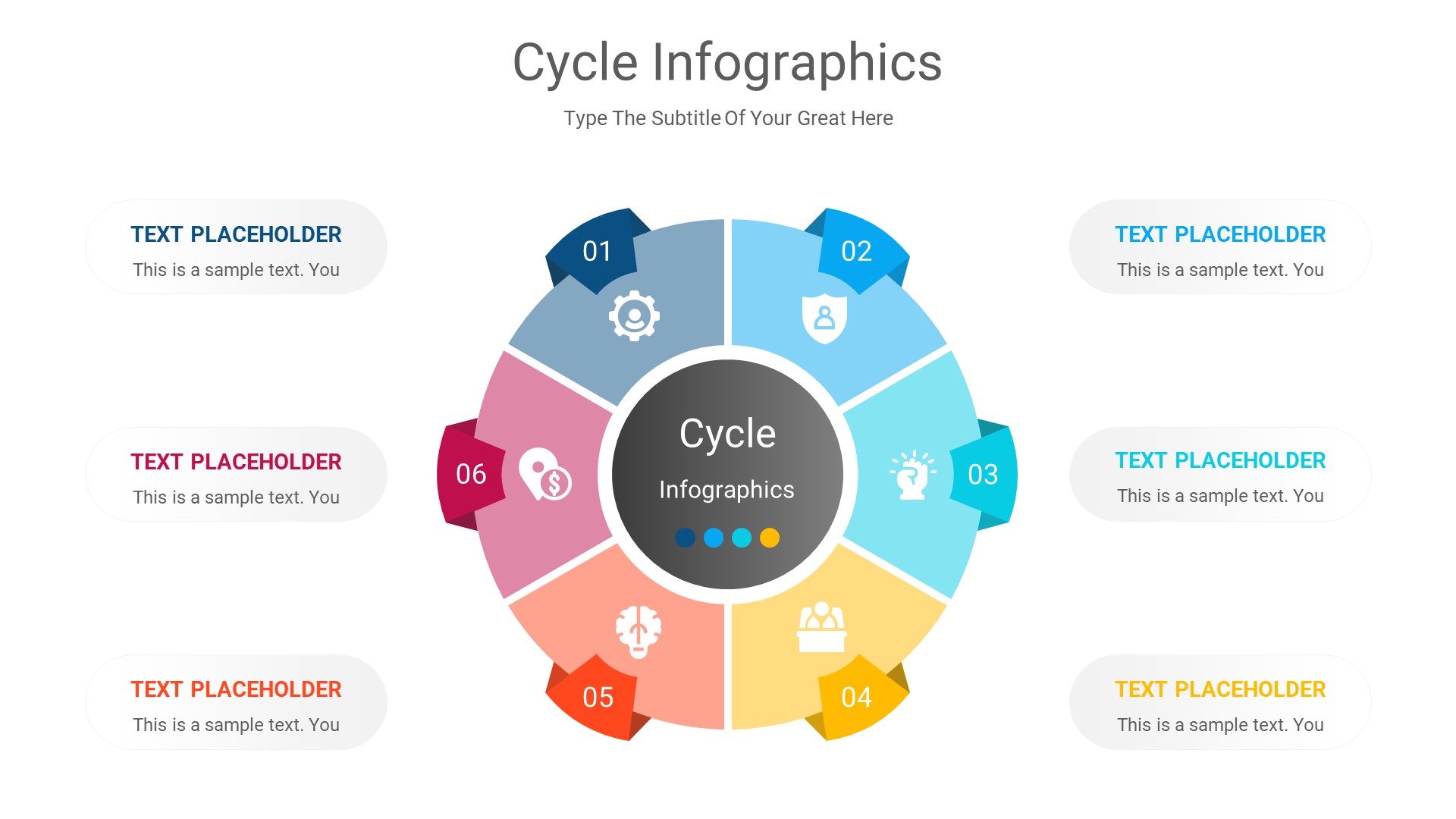 Cycle Infographics PowerPoint Presentation, Presentation Templates