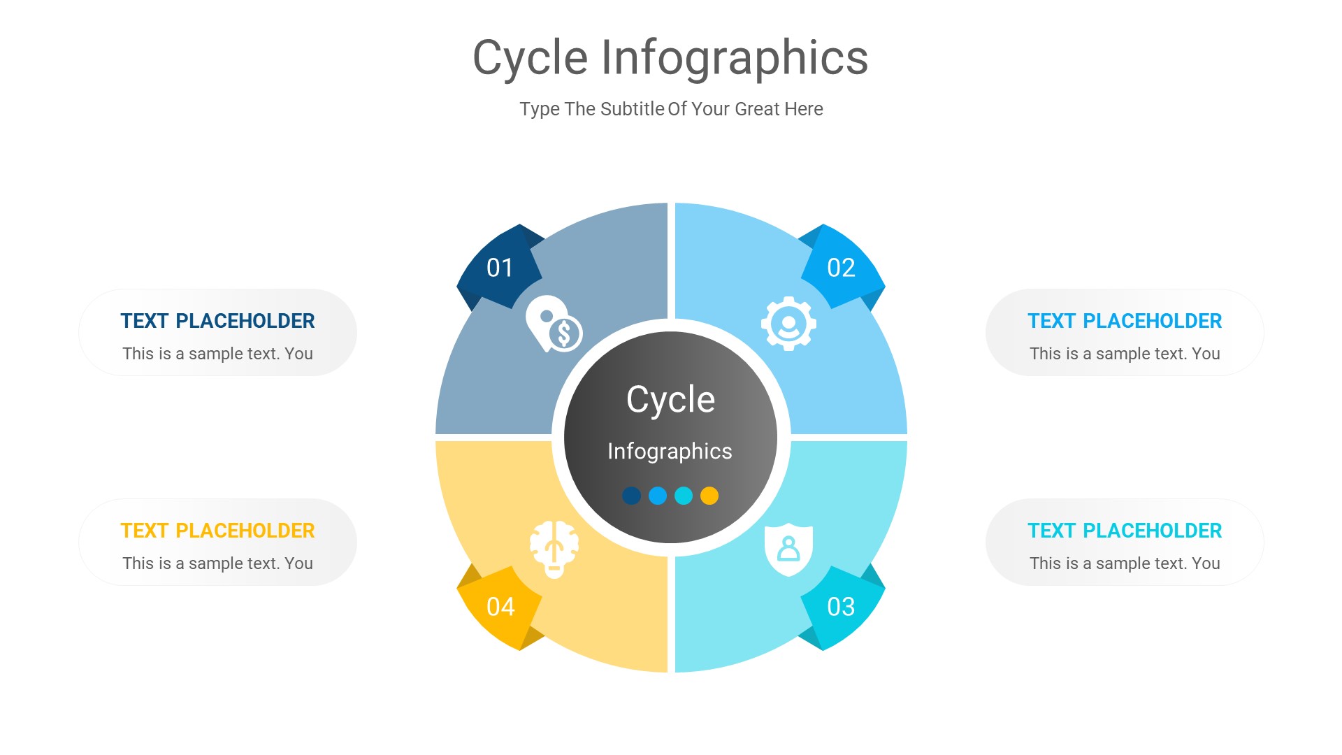 Cycle Infographics PowerPoint Presentation, Presentation Templates