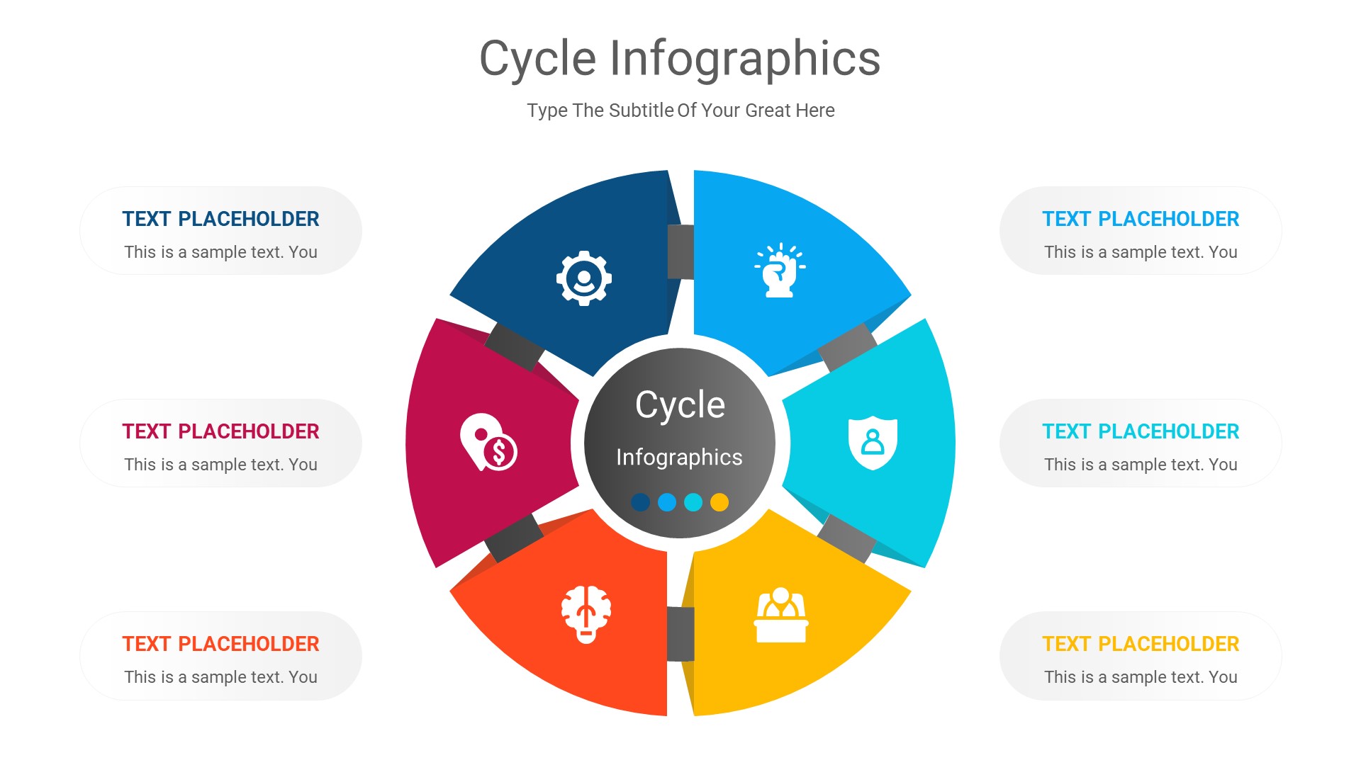 Cycle Infographics PowerPoint Presentation, Presentation Templates