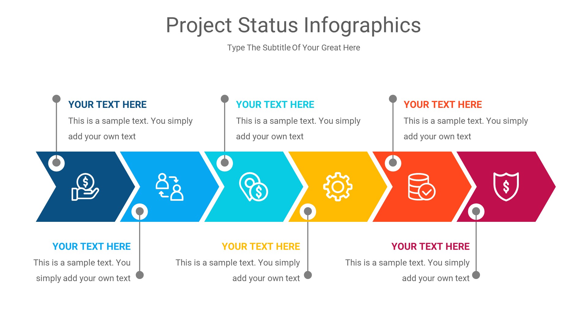 Project Status infographics PowerPoint Template Presentation ...
