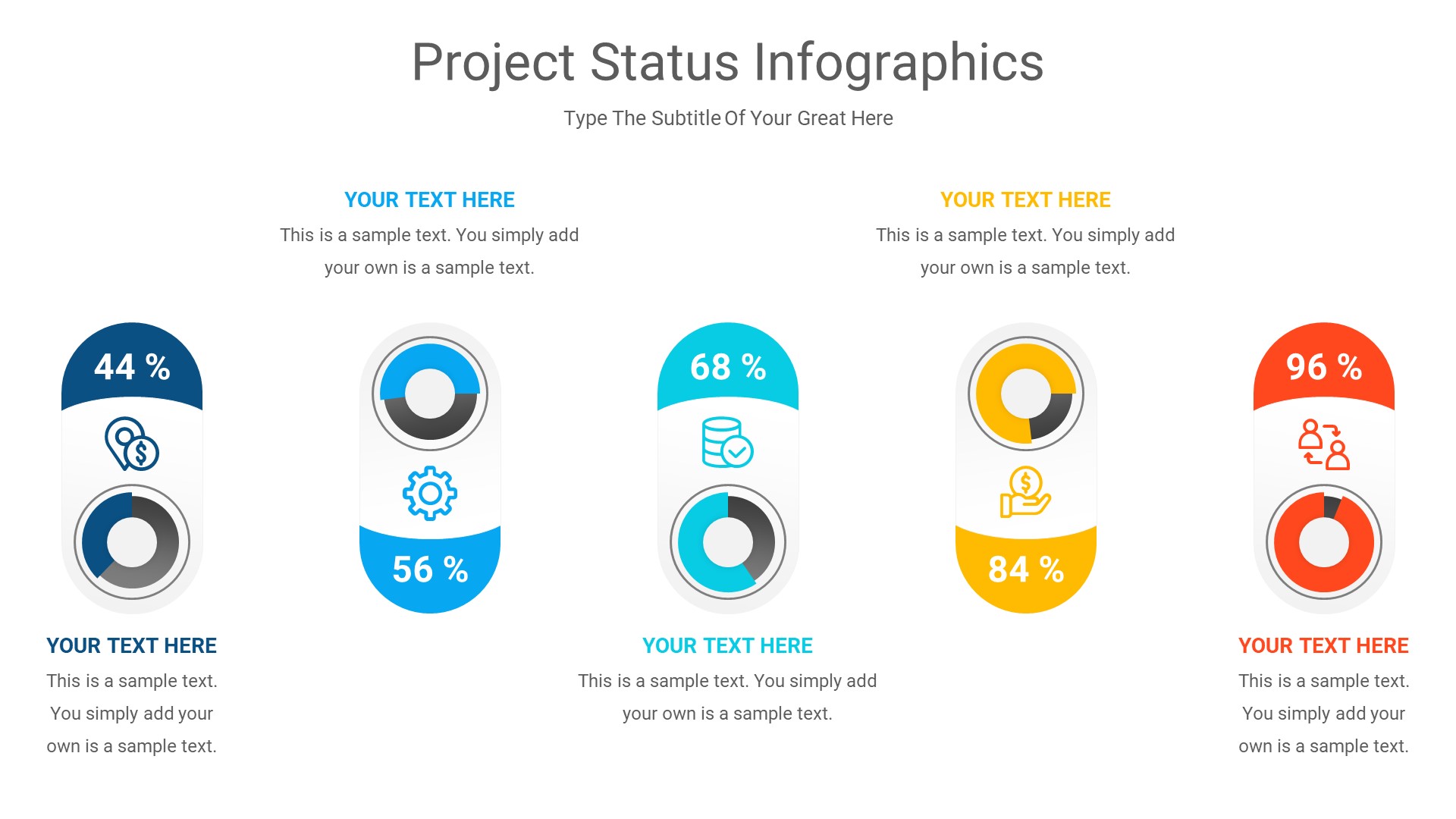 Project Status infographics PowerPoint Template Presentation ...