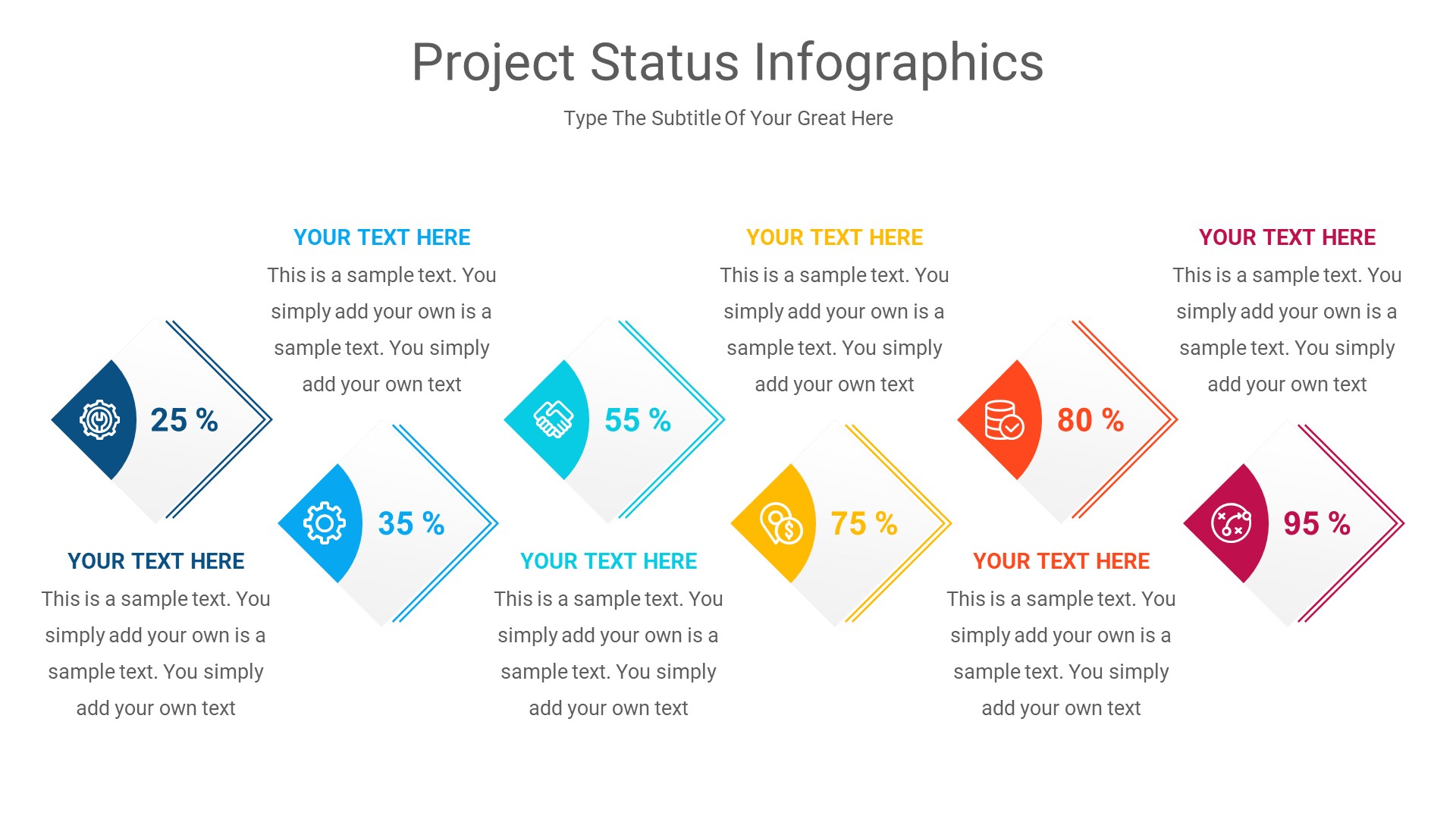 Project Status infographics PowerPoint Template Presentation ...