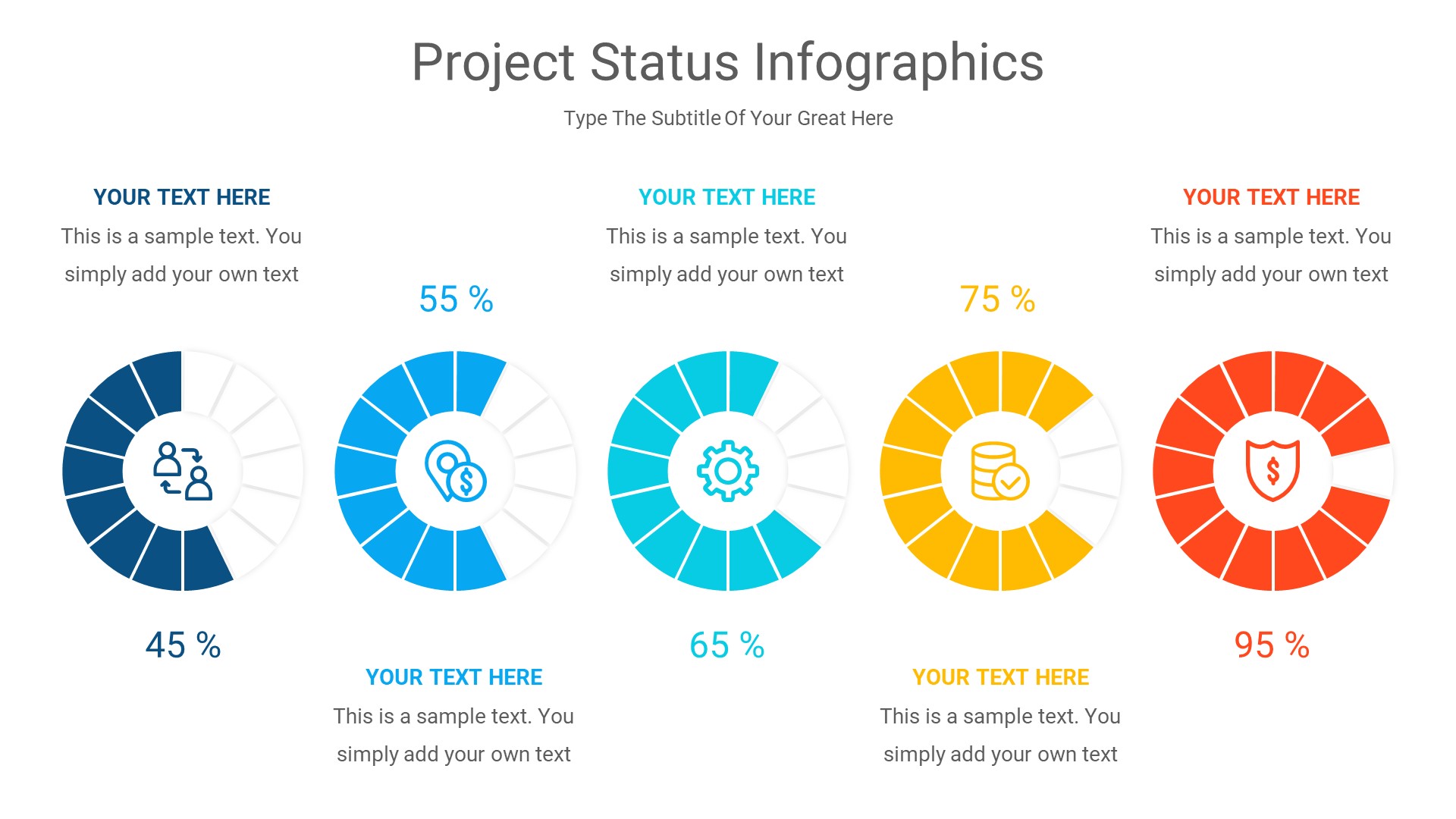 Project Status infographics PowerPoint Template Presentation ...