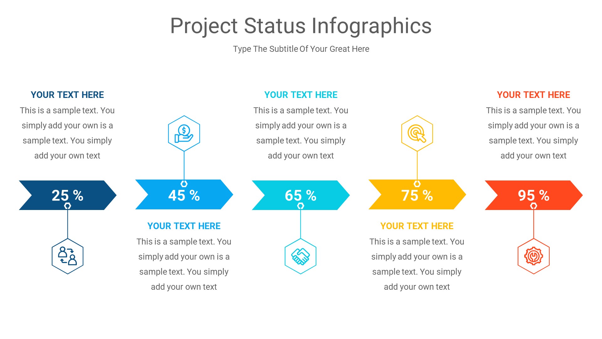 Project Status infographics PowerPoint Template Presentation ...