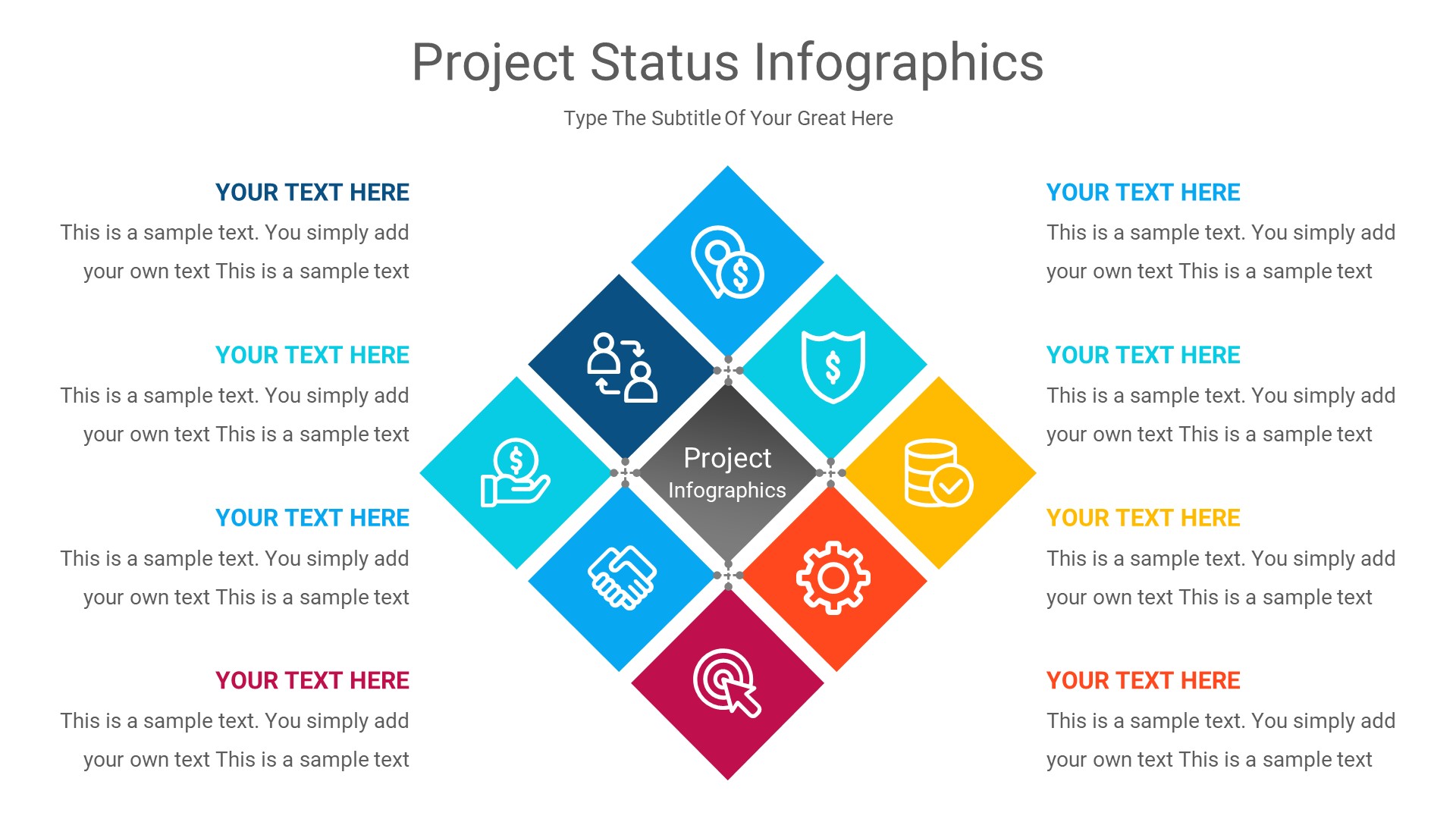 Project Status infographics PowerPoint Template Presentation ...
