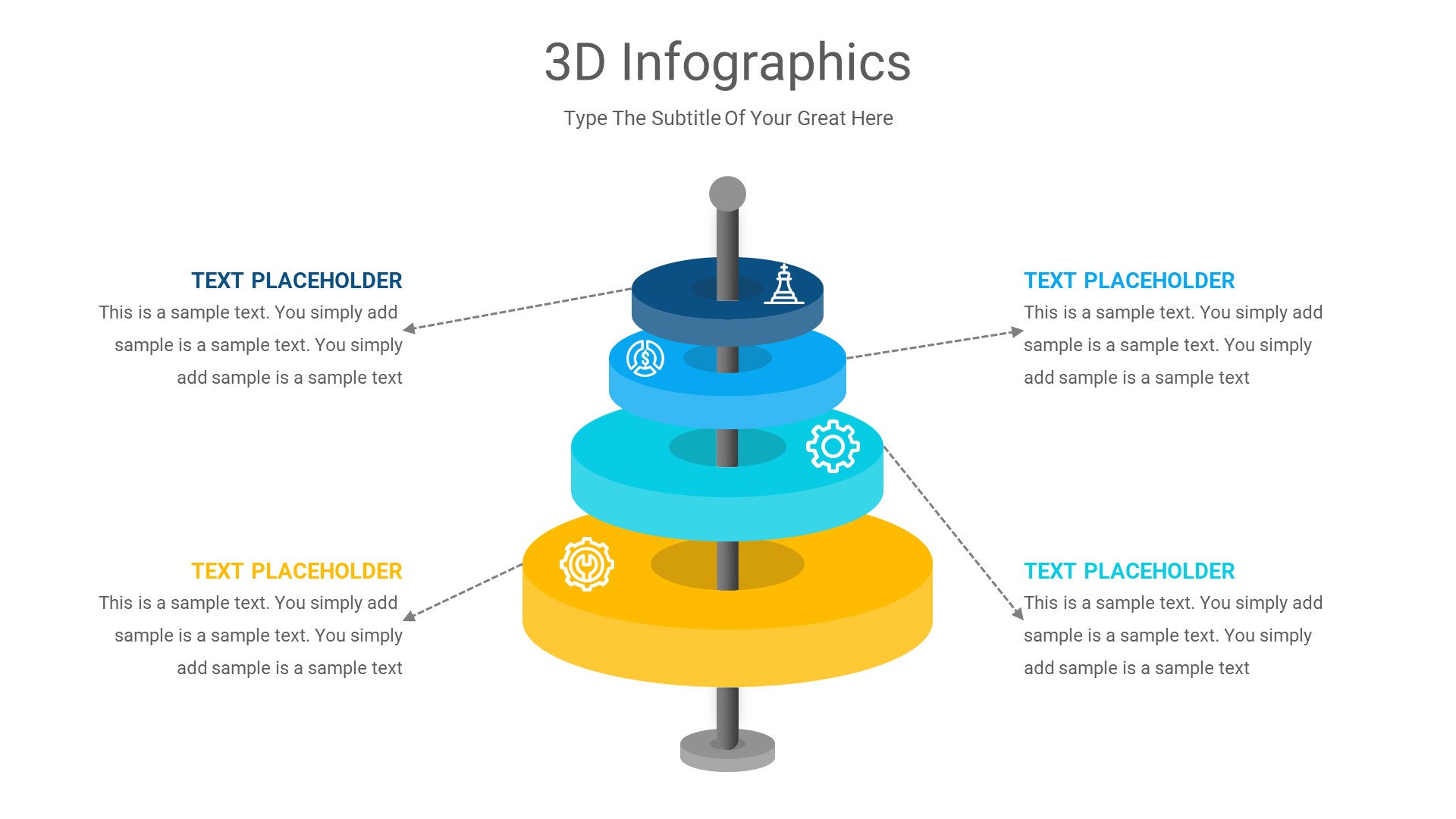 3D Infographics Pack PowerPoint Presentation, Presentation Templates