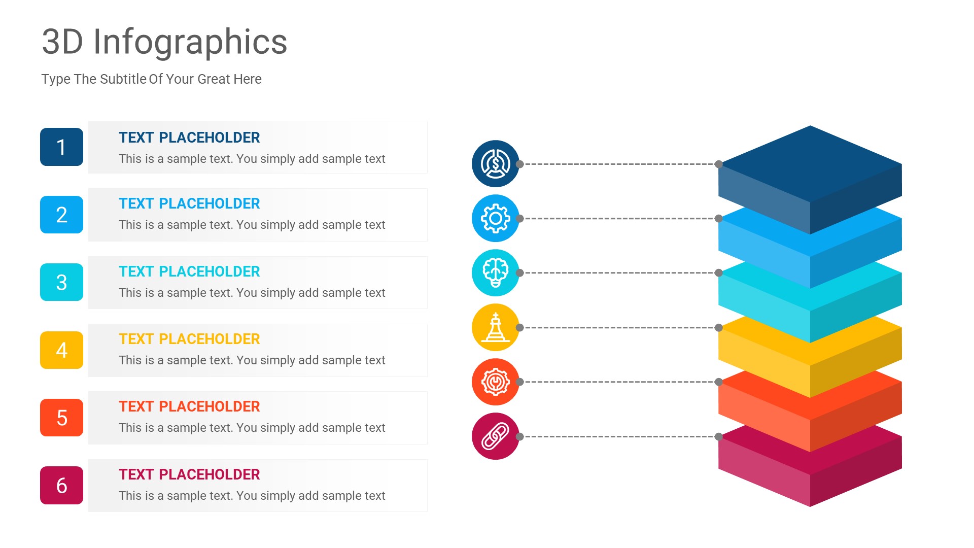 3D Infographics Pack PowerPoint Presentation, Presentation Templates