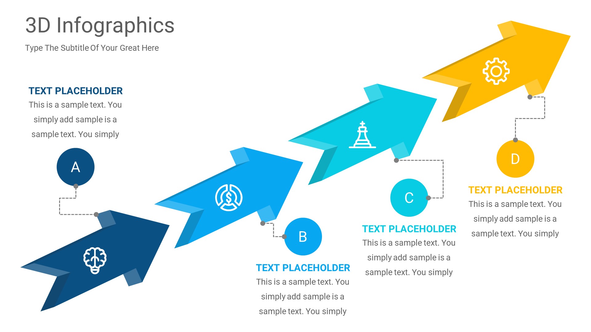 3D Infographics Pack PowerPoint Presentation, Presentation Templates