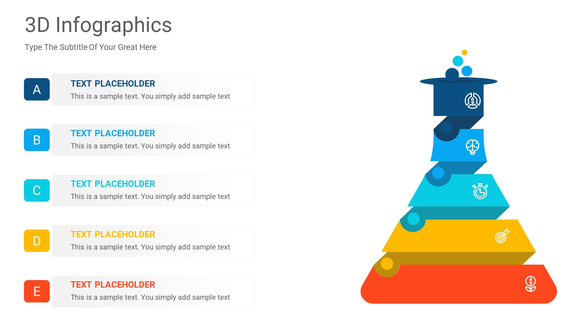 3D Infographics Pack PowerPoint Presentation, Presentation Templates