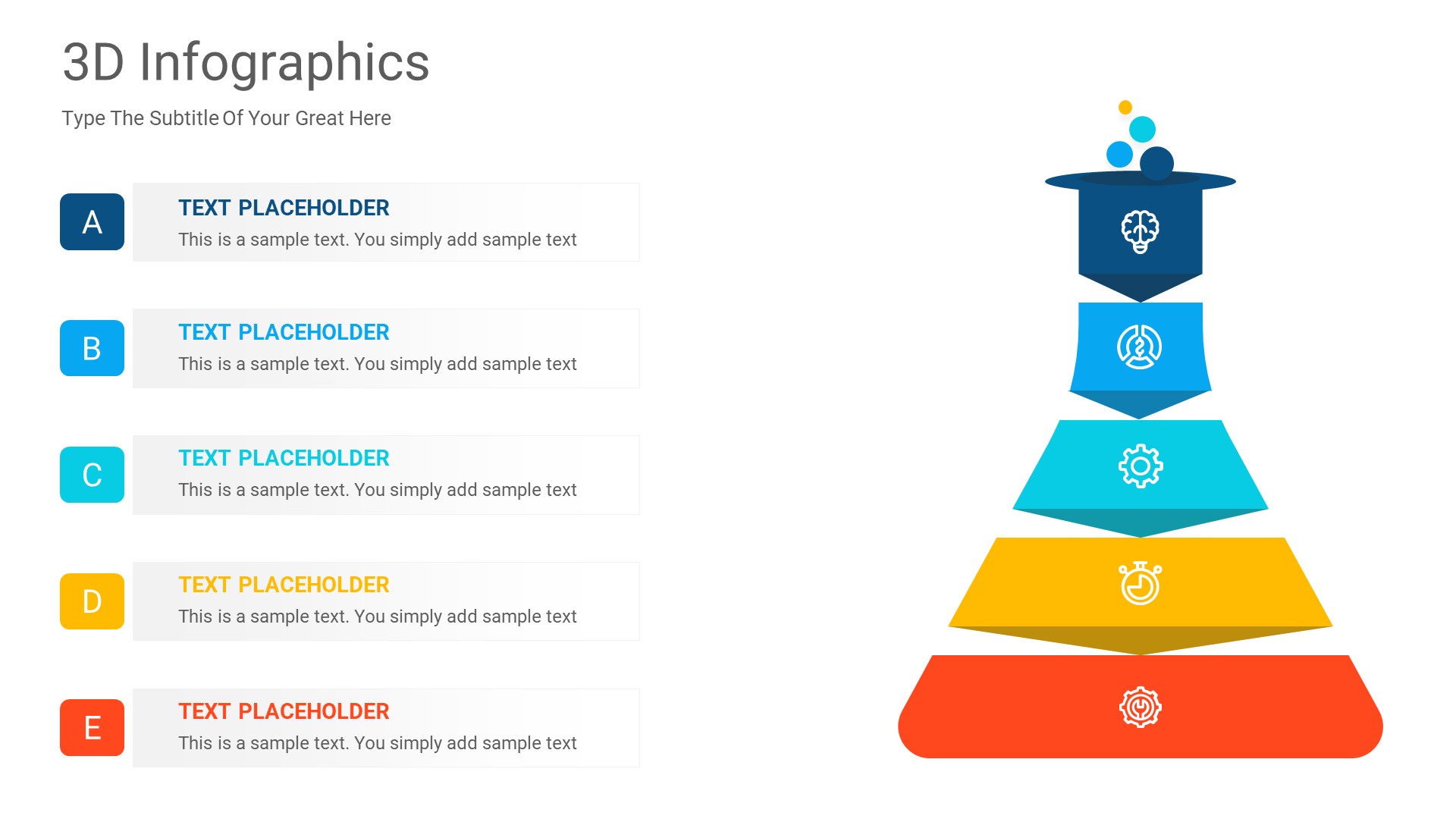 3D Infographics Pack PowerPoint Presentation, Presentation Templates