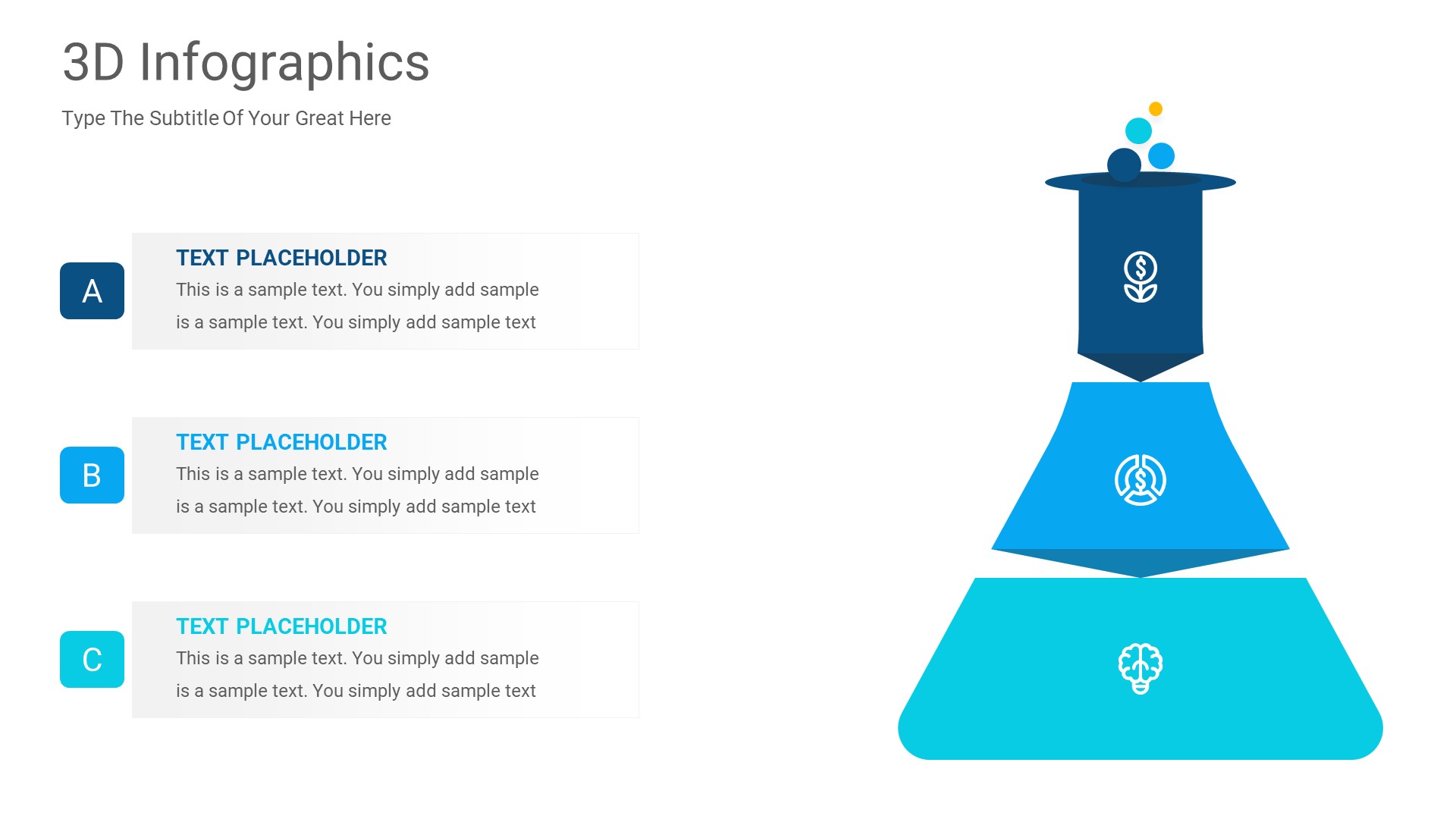 3D Infographics Pack PowerPoint Presentation, Presentation Templates