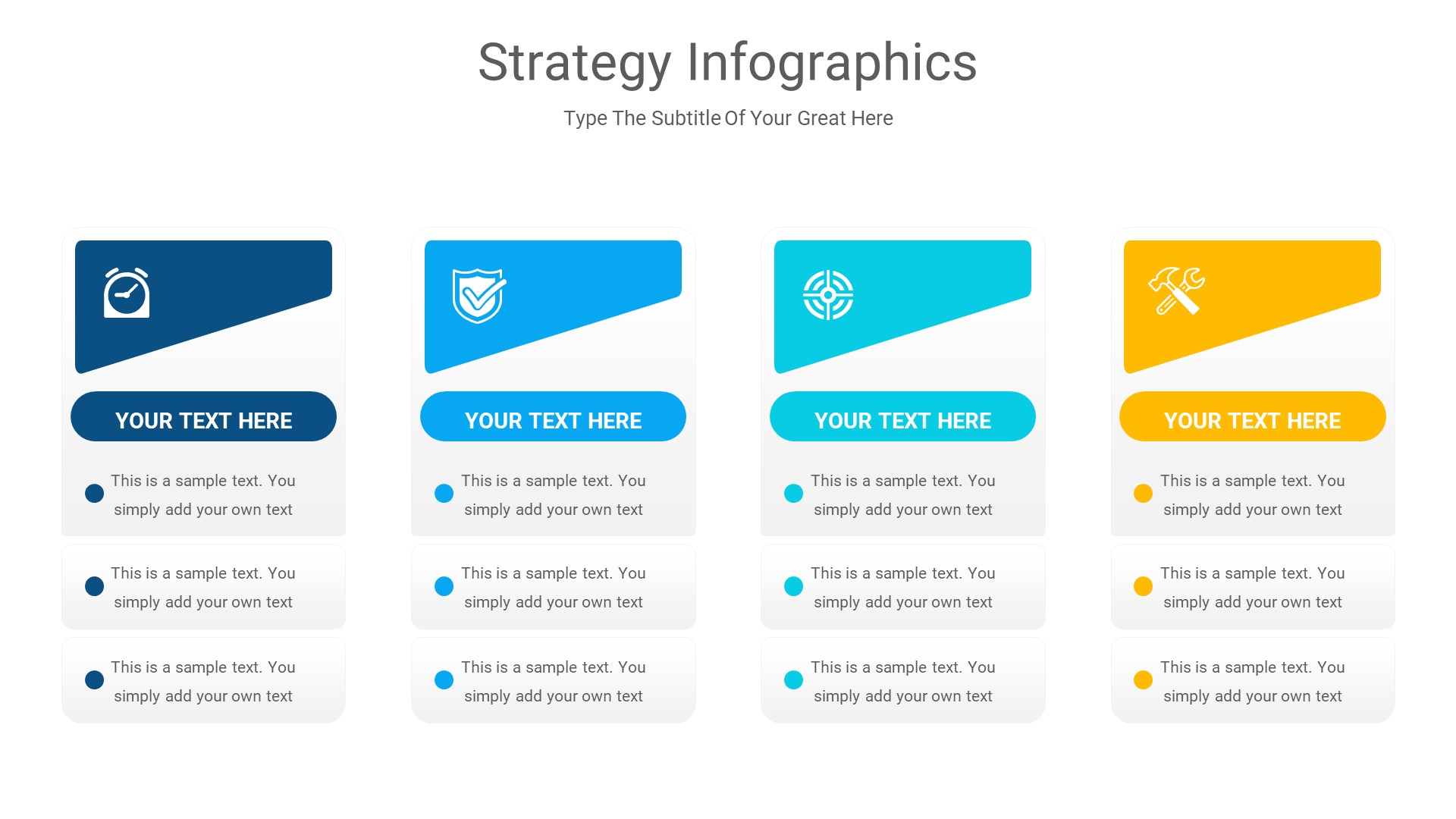 Strategy PowerPoint Infographics Pack, Presentation Templates ...