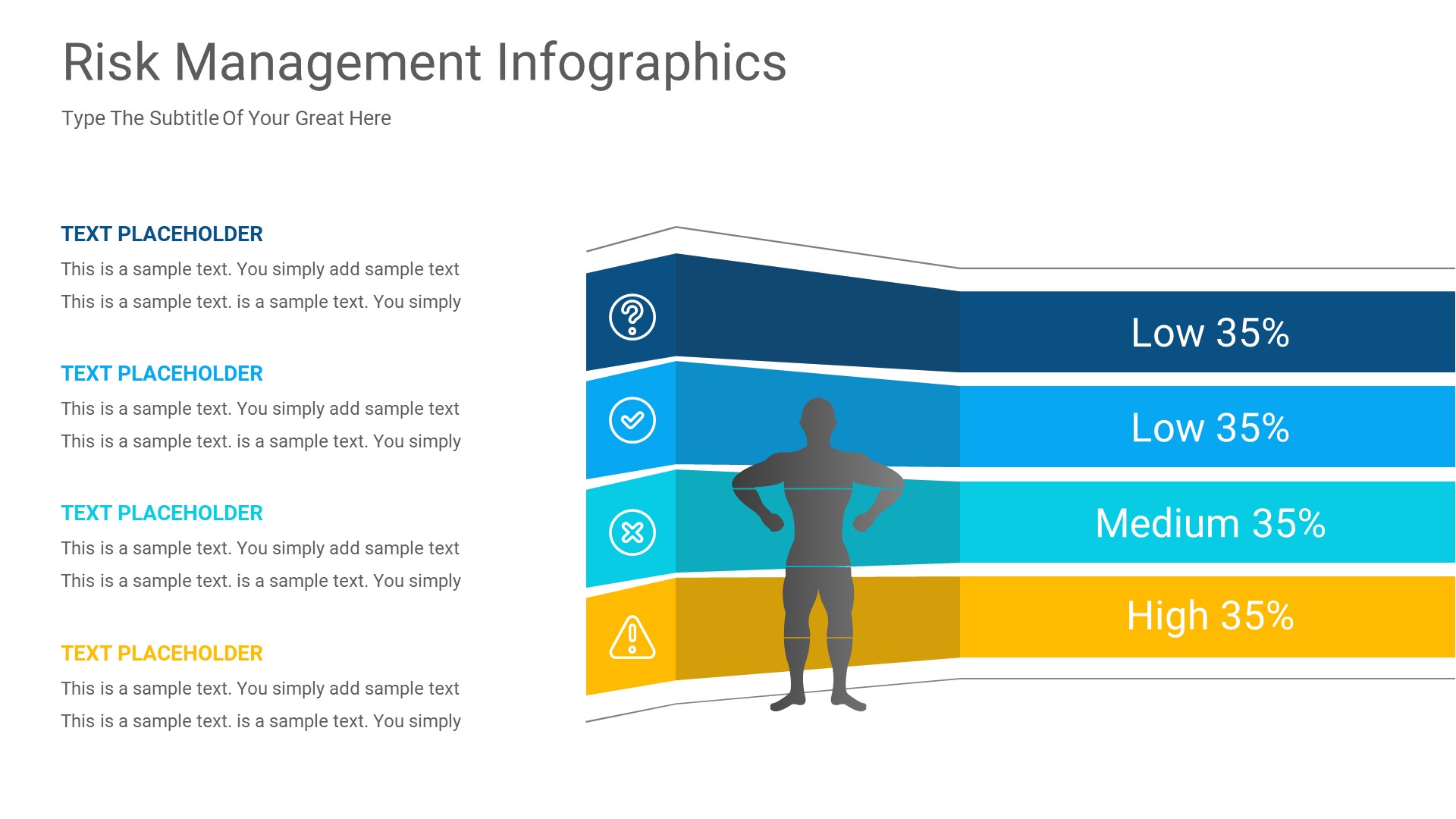 Risk Management PowerPoint Infographics Slides, Presentation Templates