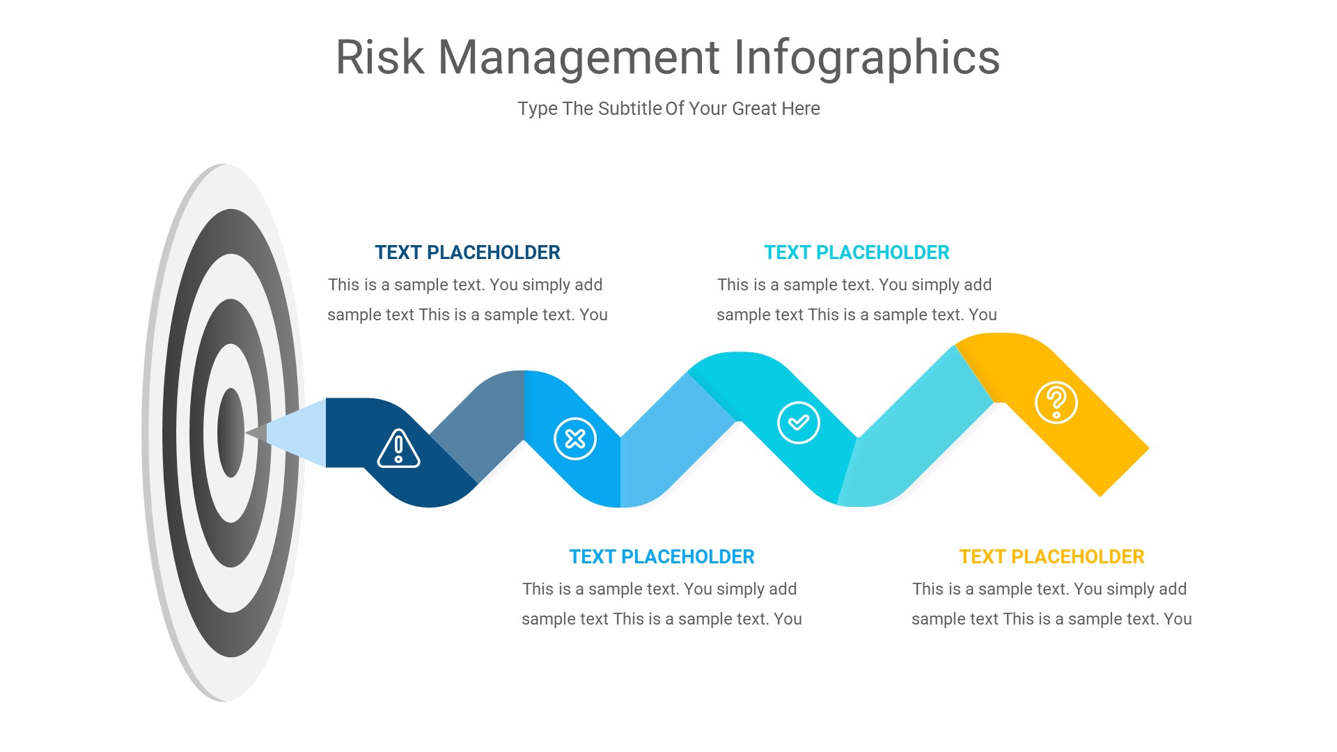 Risk Management PowerPoint Infographics Slides, Presentation Templates
