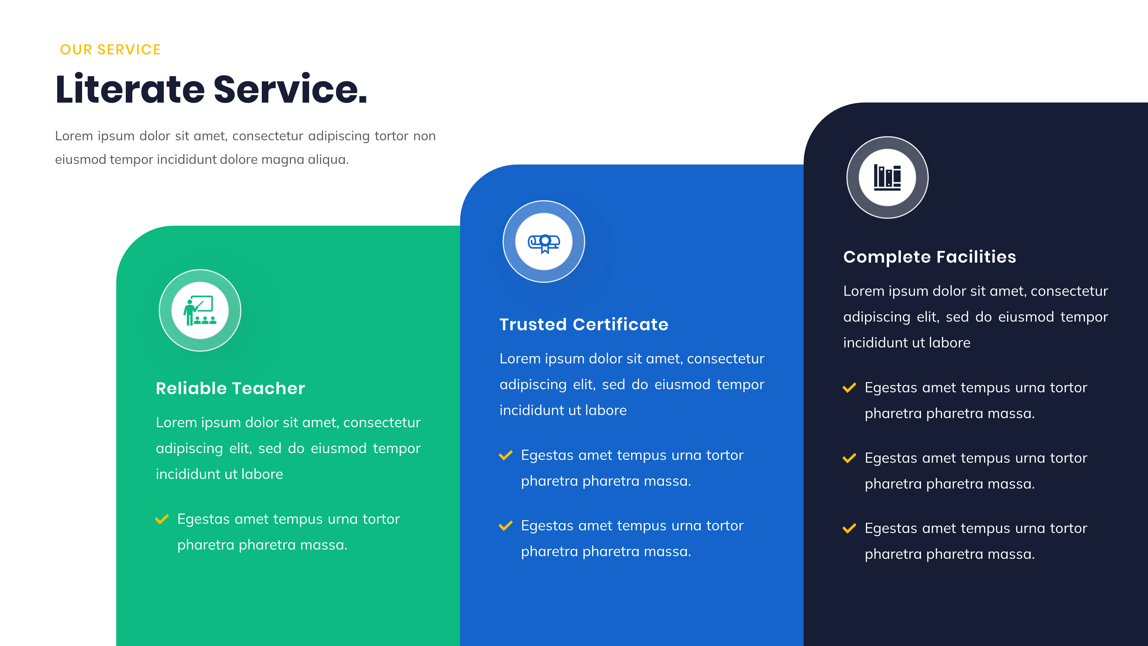 Literate - Education & E-Learning Keynote Template, Presentation Templates
