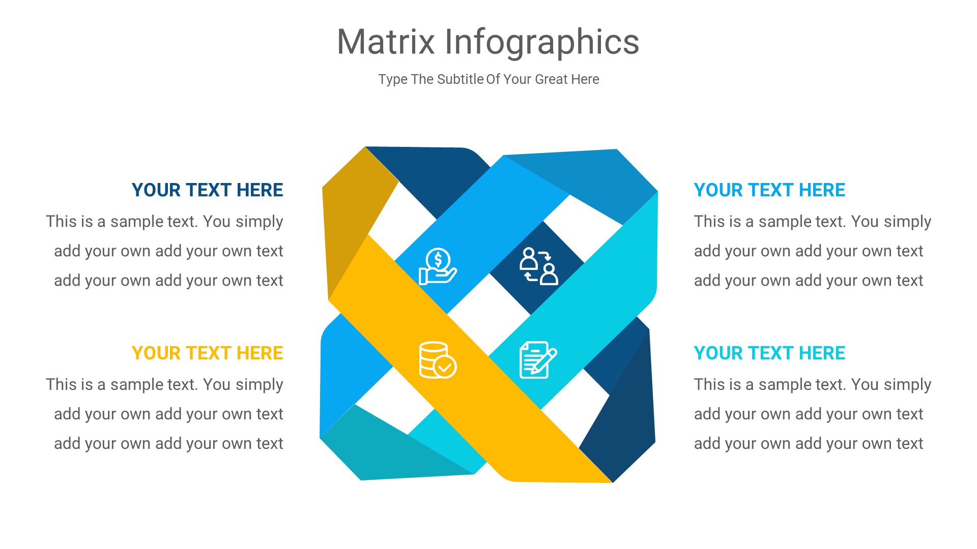 MATRIX PowerPoint Infographics Slides, Presentation Templates ...