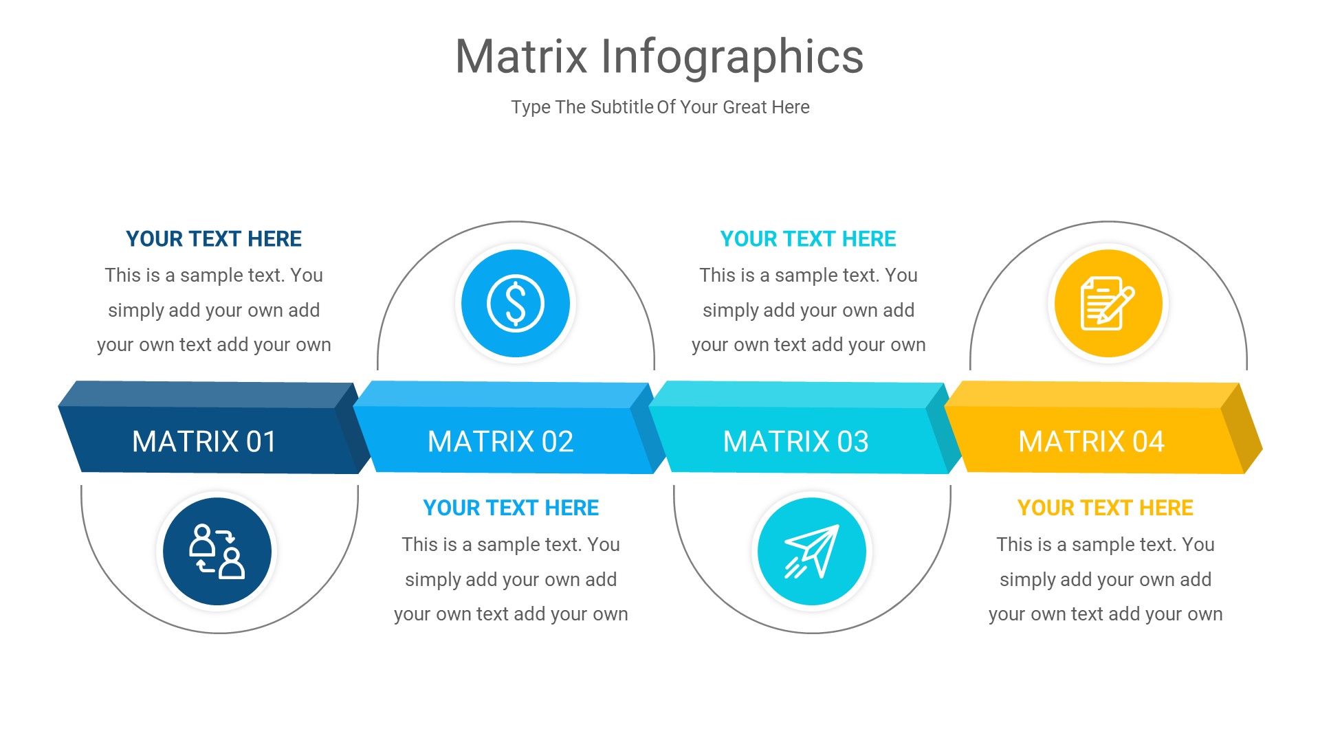MATRIX PowerPoint Infographics Slides, Presentation Templates ...