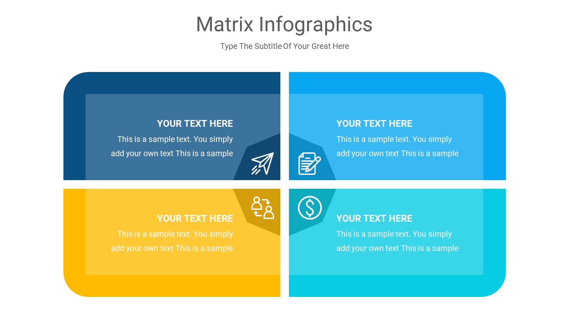 MATRIX PowerPoint Infographics Slides, Presentation Templates ...