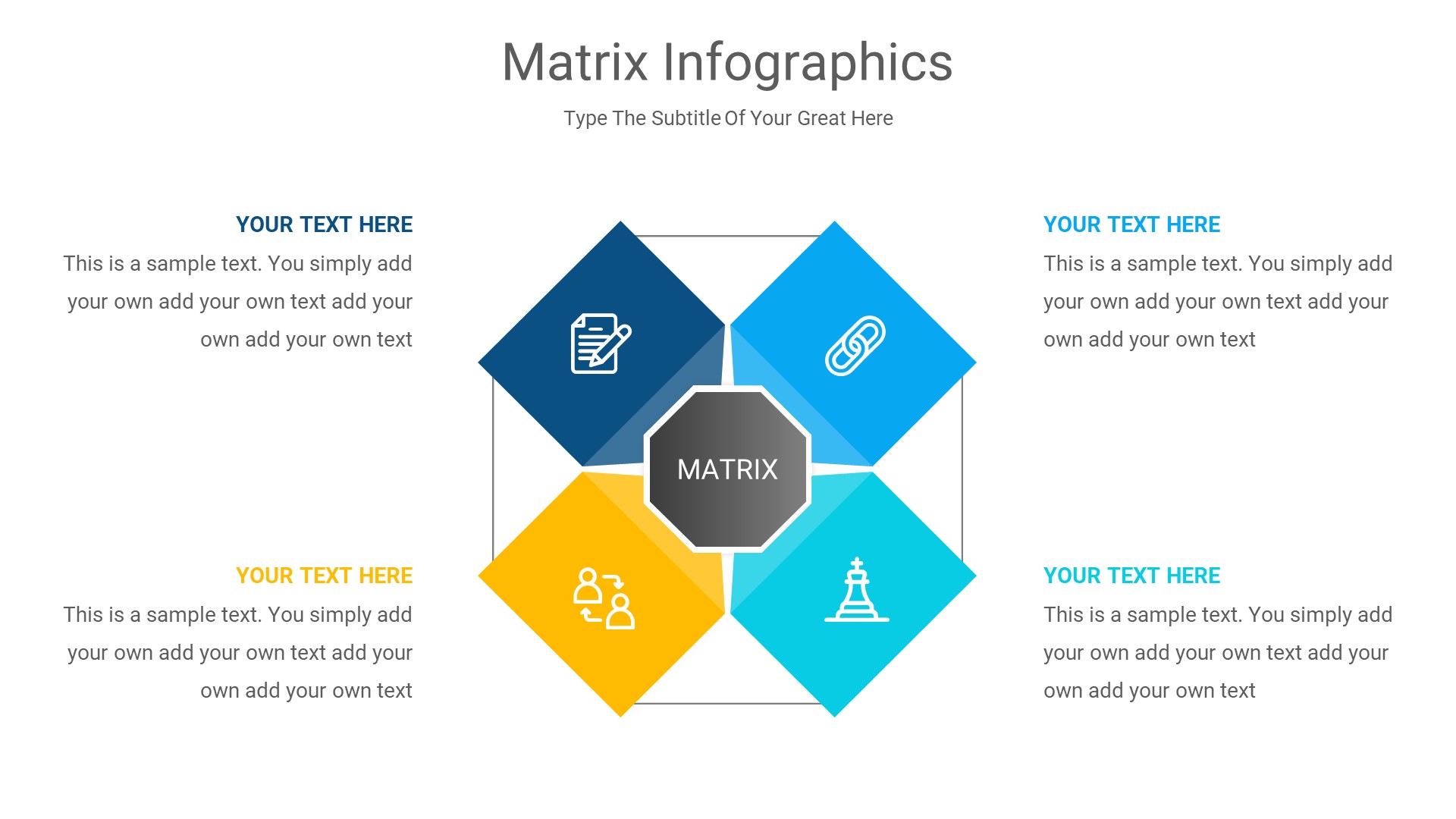 MATRIX PowerPoint Infographics Slides, Presentation Templates ...