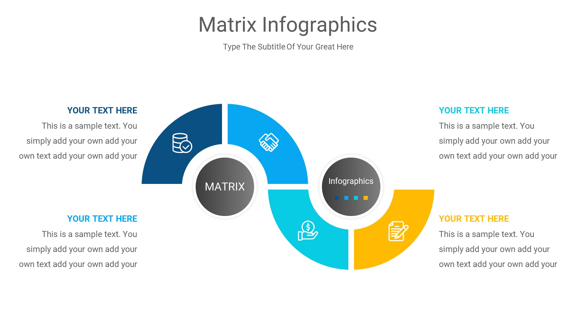 MATRIX PowerPoint Infographics Slides, Presentation Templates ...
