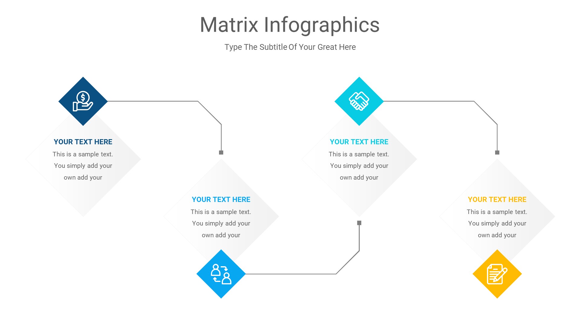 MATRIX PowerPoint Infographics Slides, Presentation Templates ...