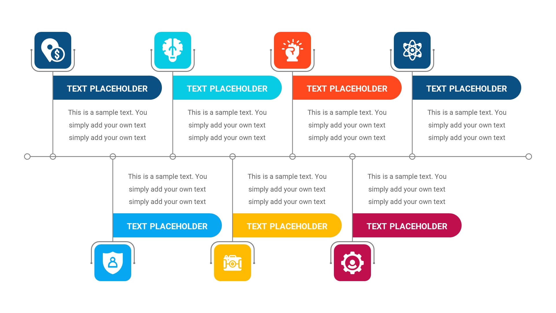 Flowcharts Infographics Presentation, Presentation Templates | GraphicRiver