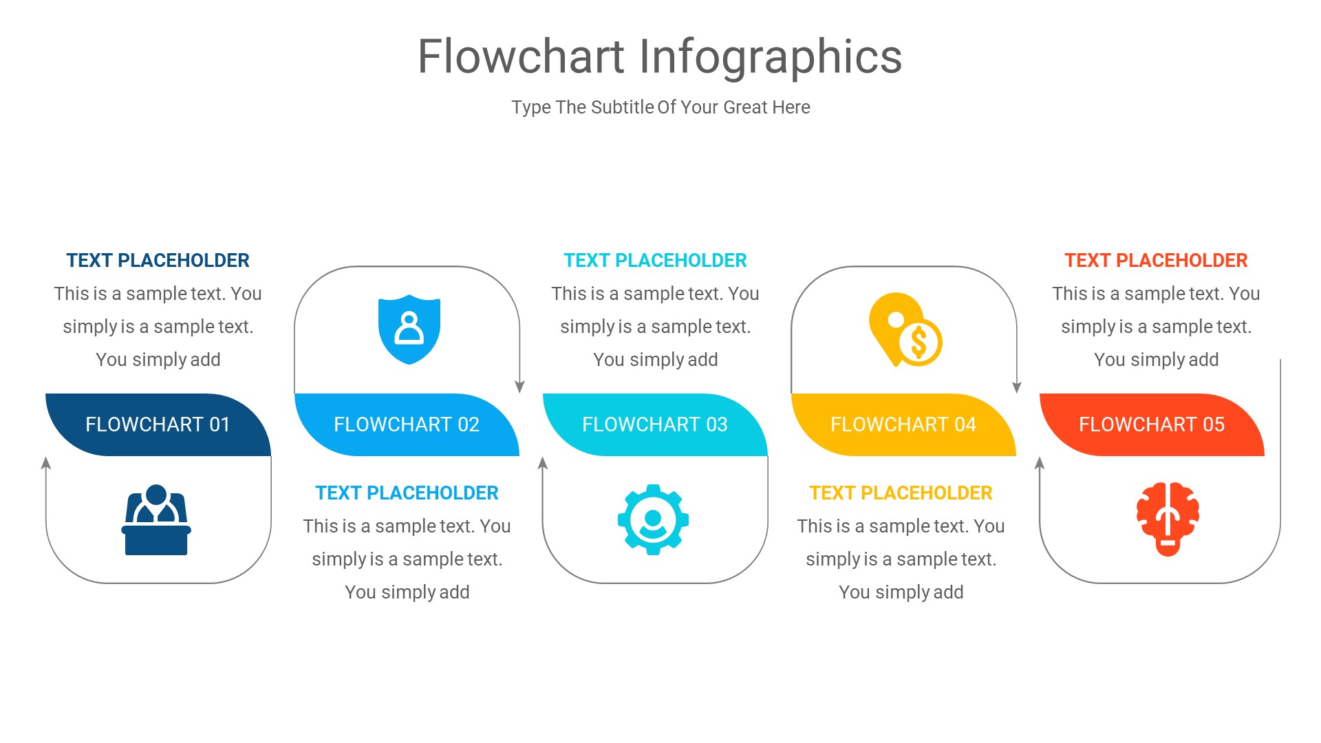 Flowcharts Infographics Presentation, Presentation Templates | GraphicRiver