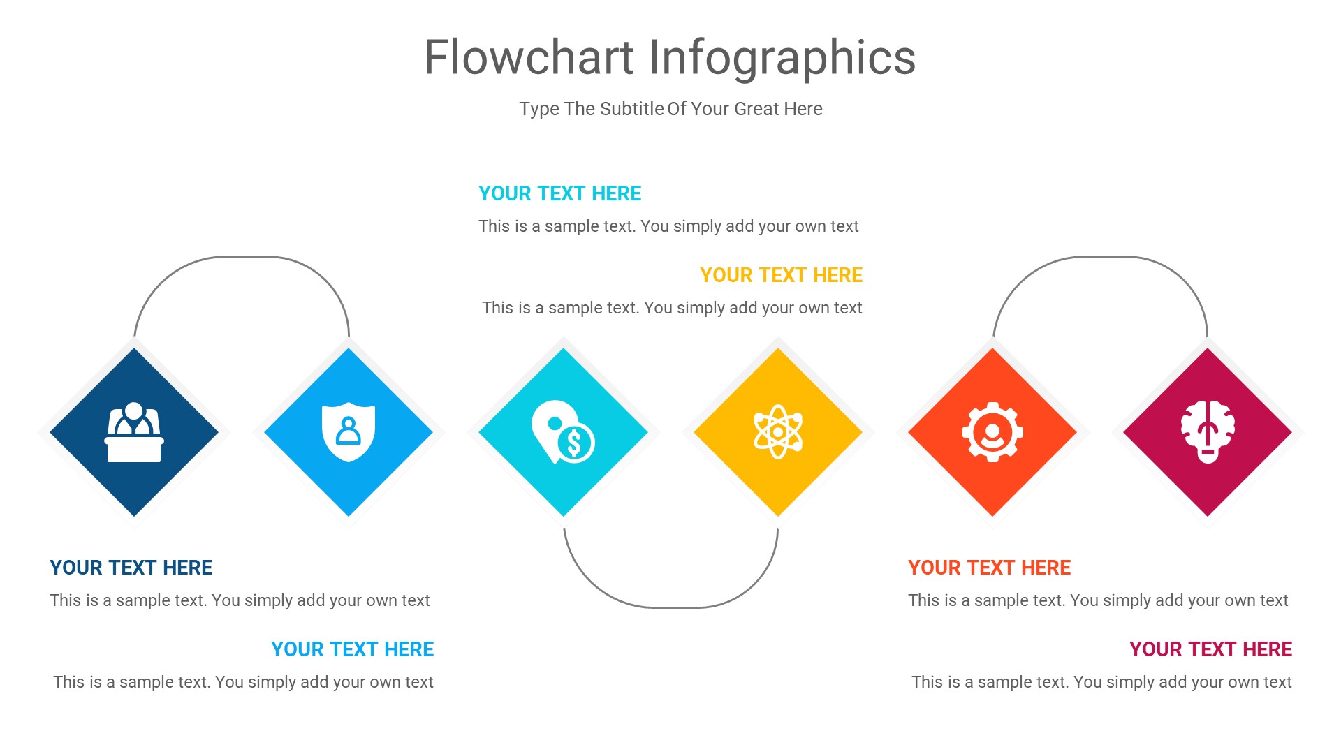 Flowcharts Infographics Presentation, Presentation Templates | GraphicRiver