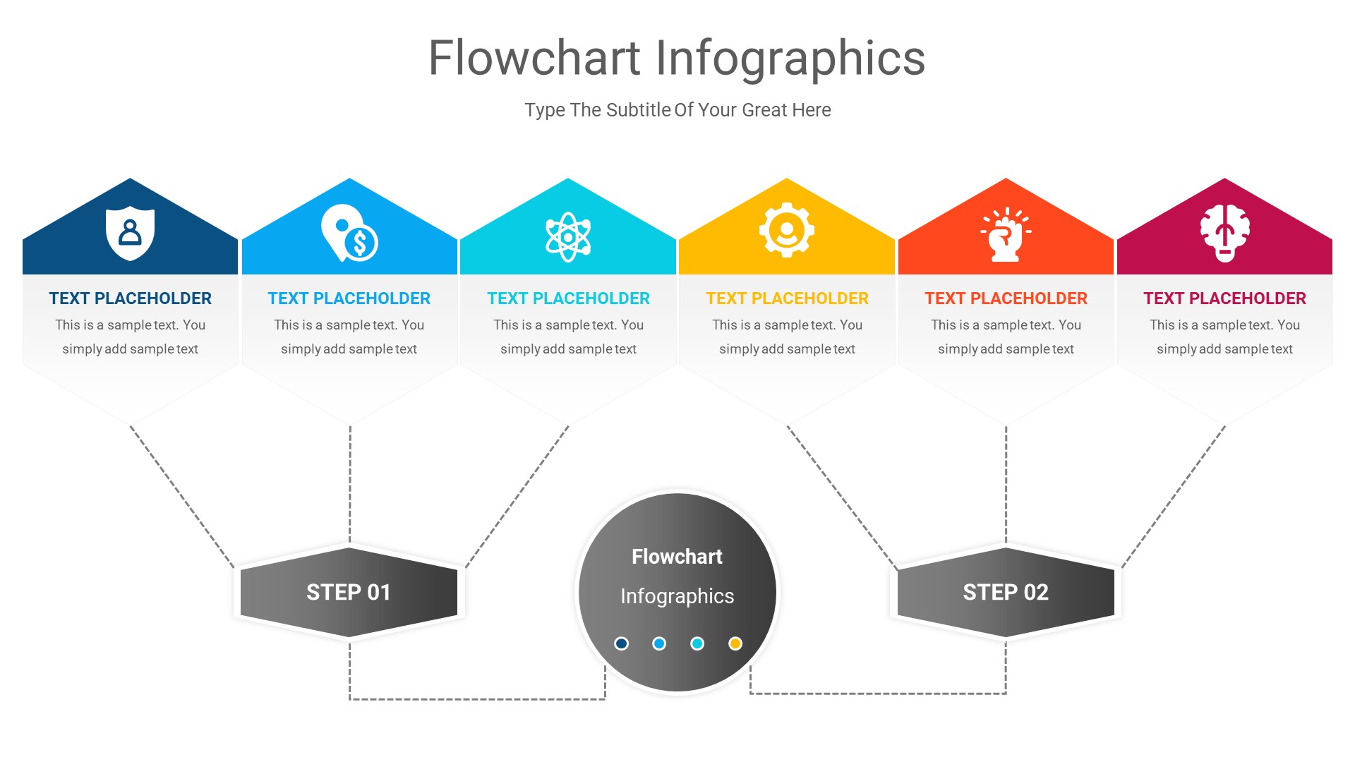 Flowcharts Infographics Presentation, Presentation Templates | GraphicRiver
