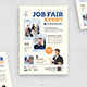 Job Fair Event Flyer Template, Print Templates | GraphicRiver