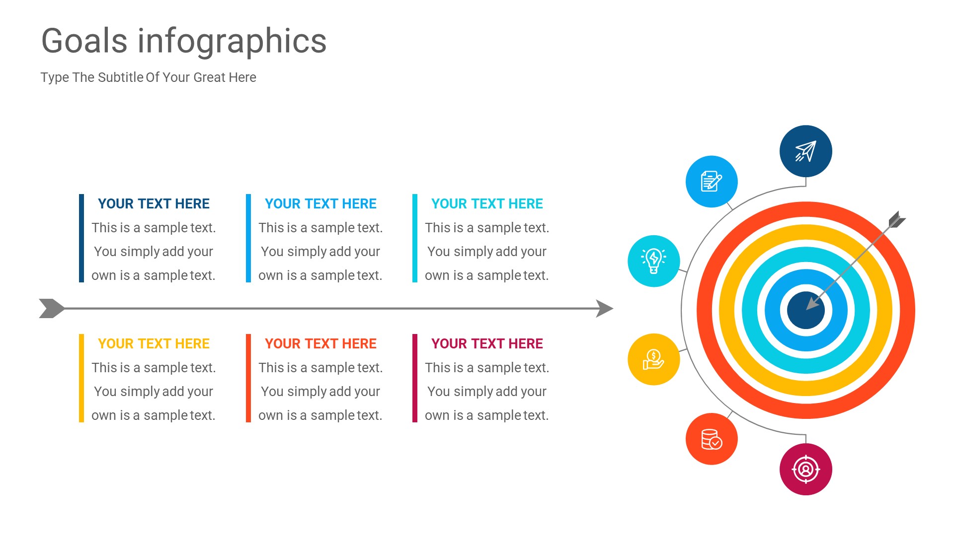 GOALS PowerPoint Infographics Slides, Presentation Templates | GraphicRiver