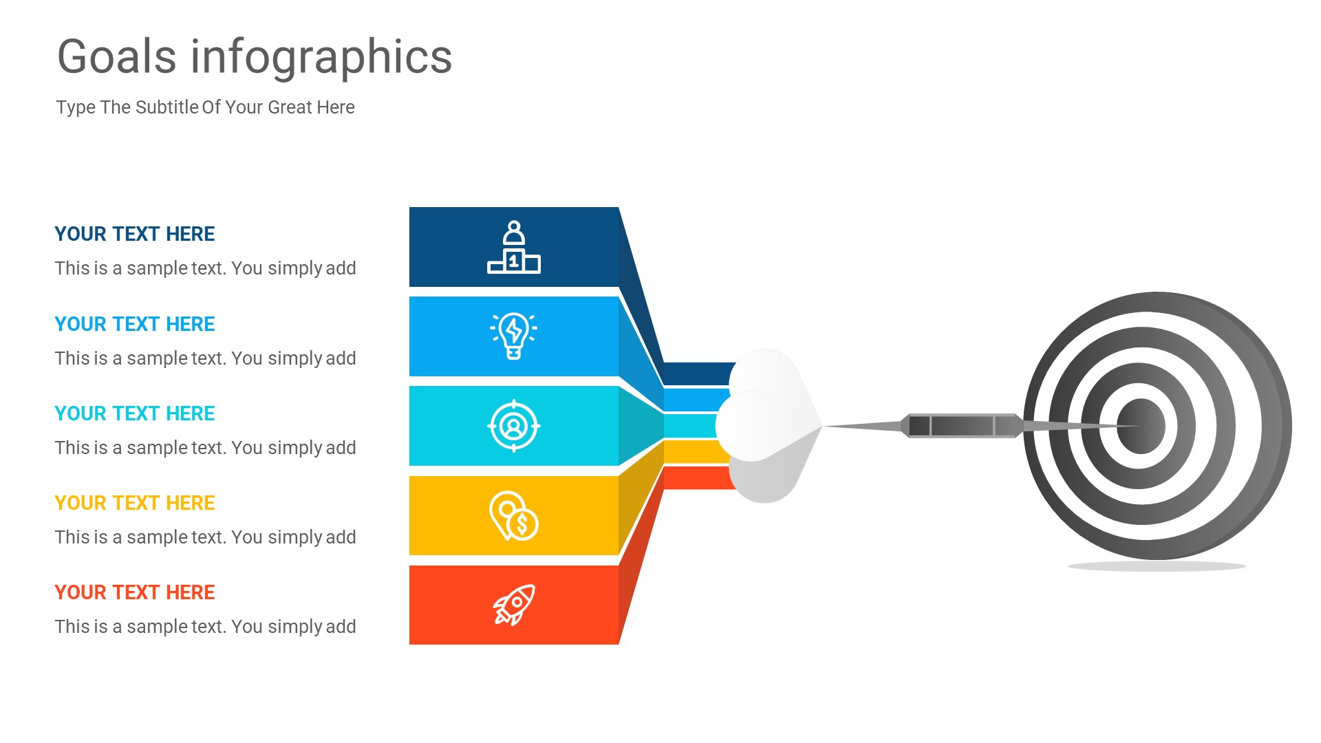 GOALS PowerPoint Infographics Slides, Presentation Templates | GraphicRiver