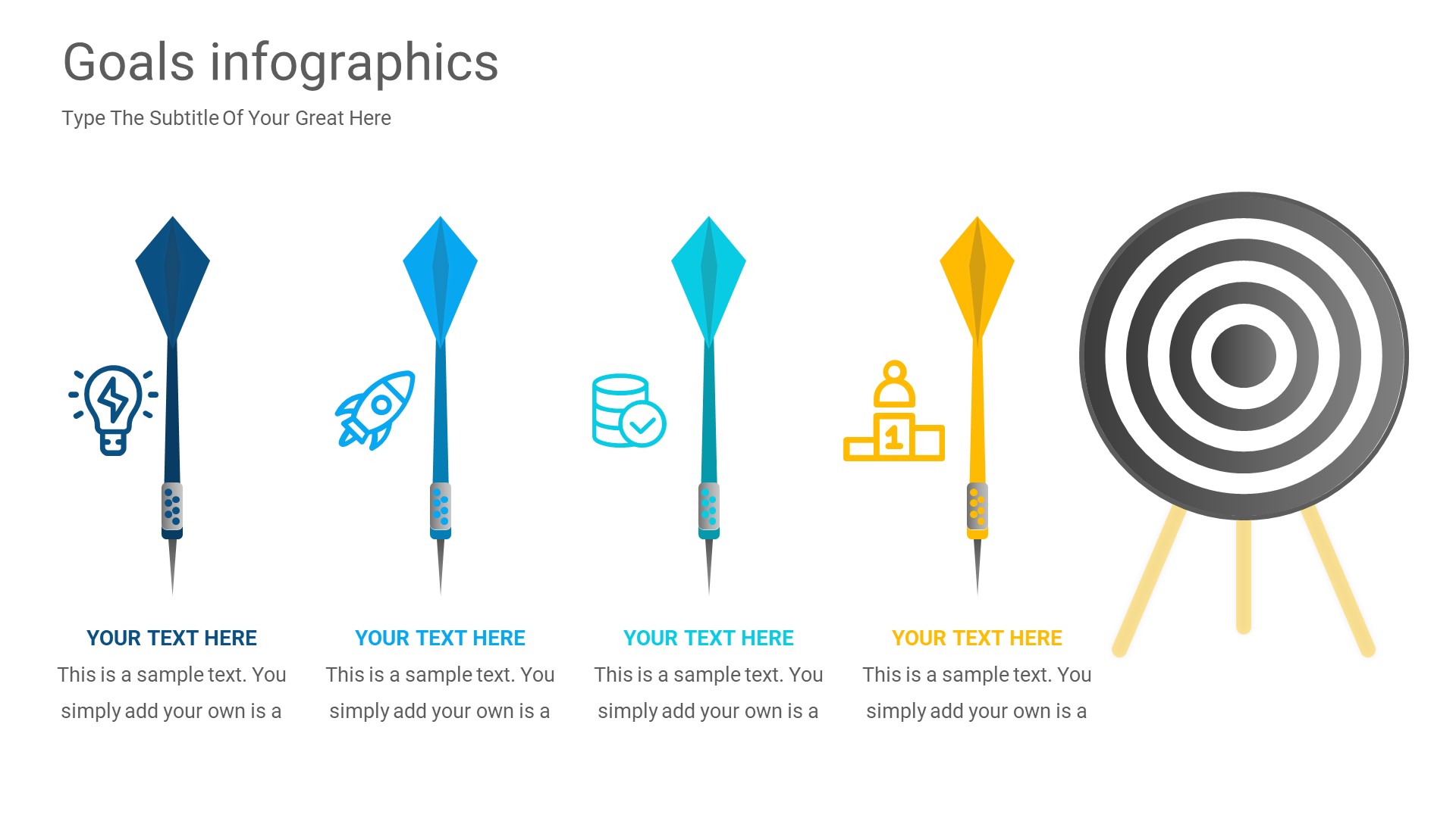GOALS PowerPoint Infographics Slides, Presentation Templates | GraphicRiver