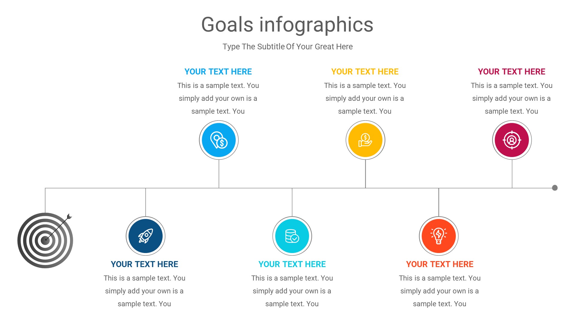 GOALS PowerPoint Infographics Slides, Presentation Templates | GraphicRiver