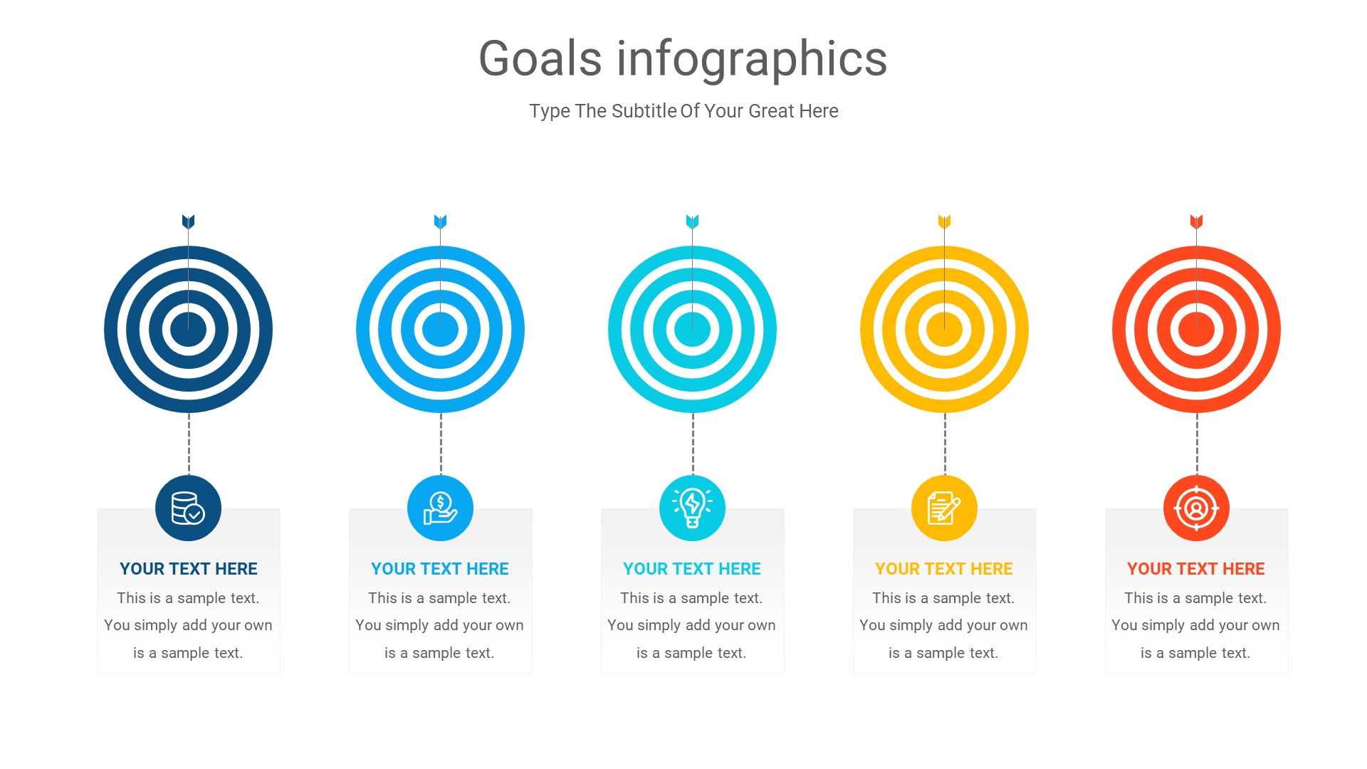 GOALS PowerPoint Infographics Slides, Presentation Templates | GraphicRiver