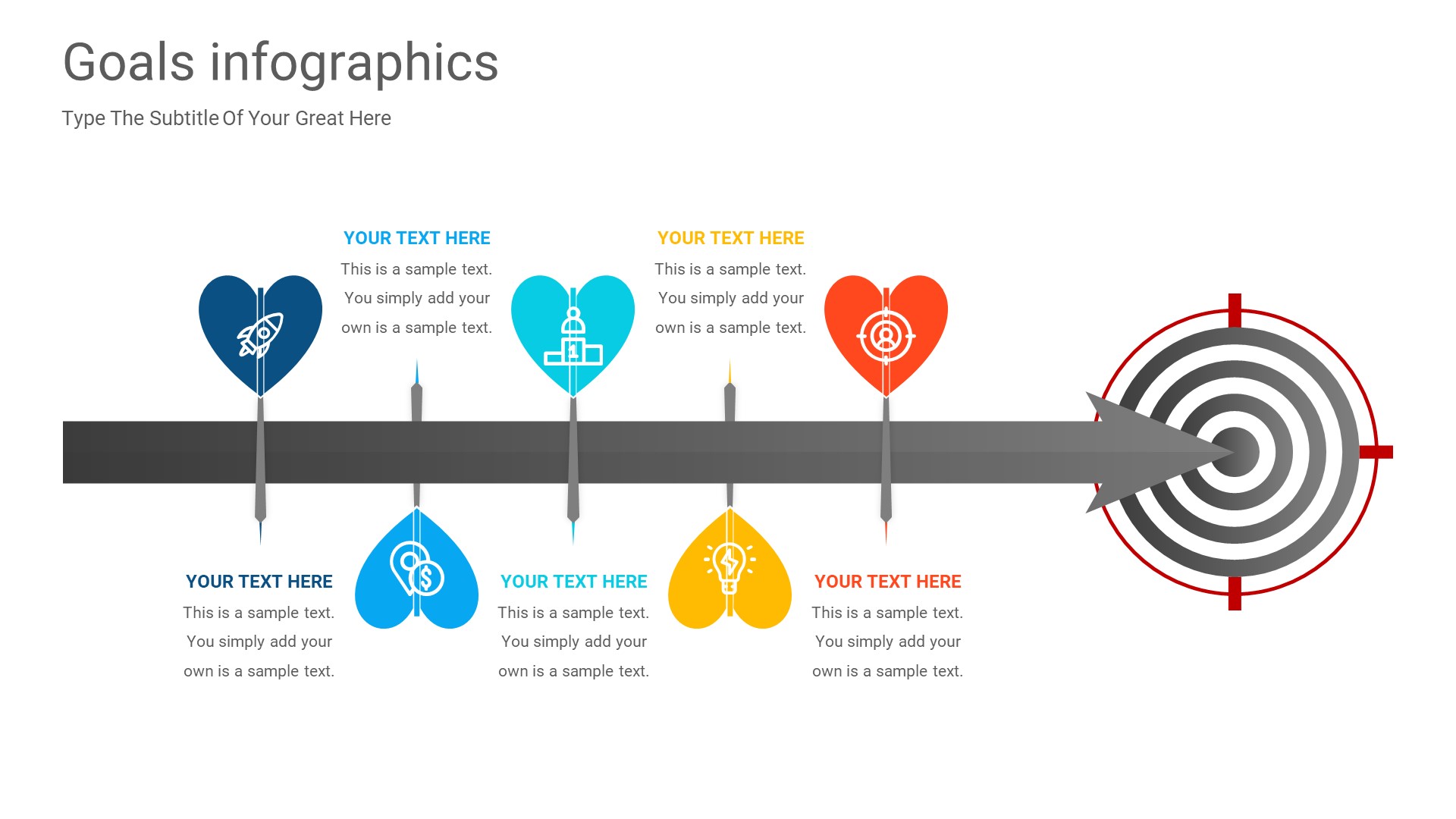 GOALS PowerPoint Infographics Slides, Presentation Templates | GraphicRiver