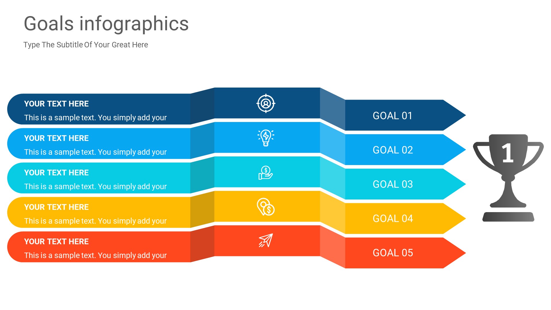 GOALS PowerPoint Infographics Slides, Presentation Templates | GraphicRiver