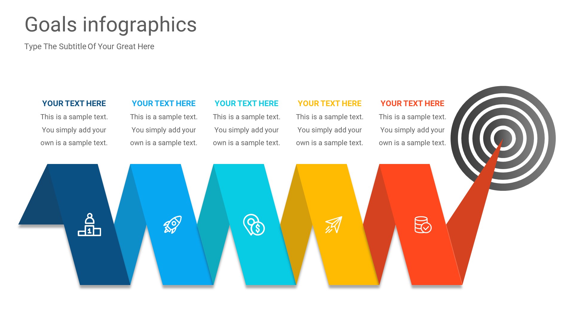 GOALS PowerPoint Infographics Slides, Presentation Templates | GraphicRiver