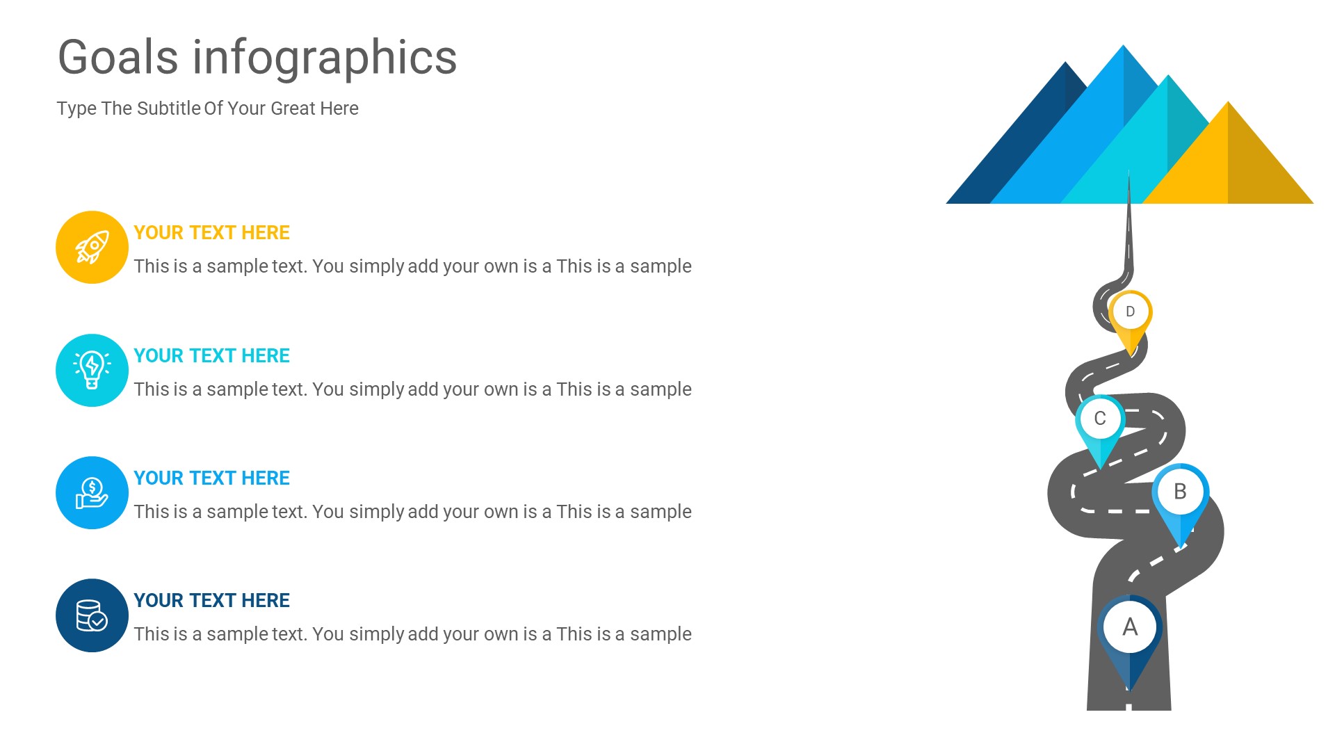 GOALS PowerPoint Infographics Slides, Presentation Templates | GraphicRiver