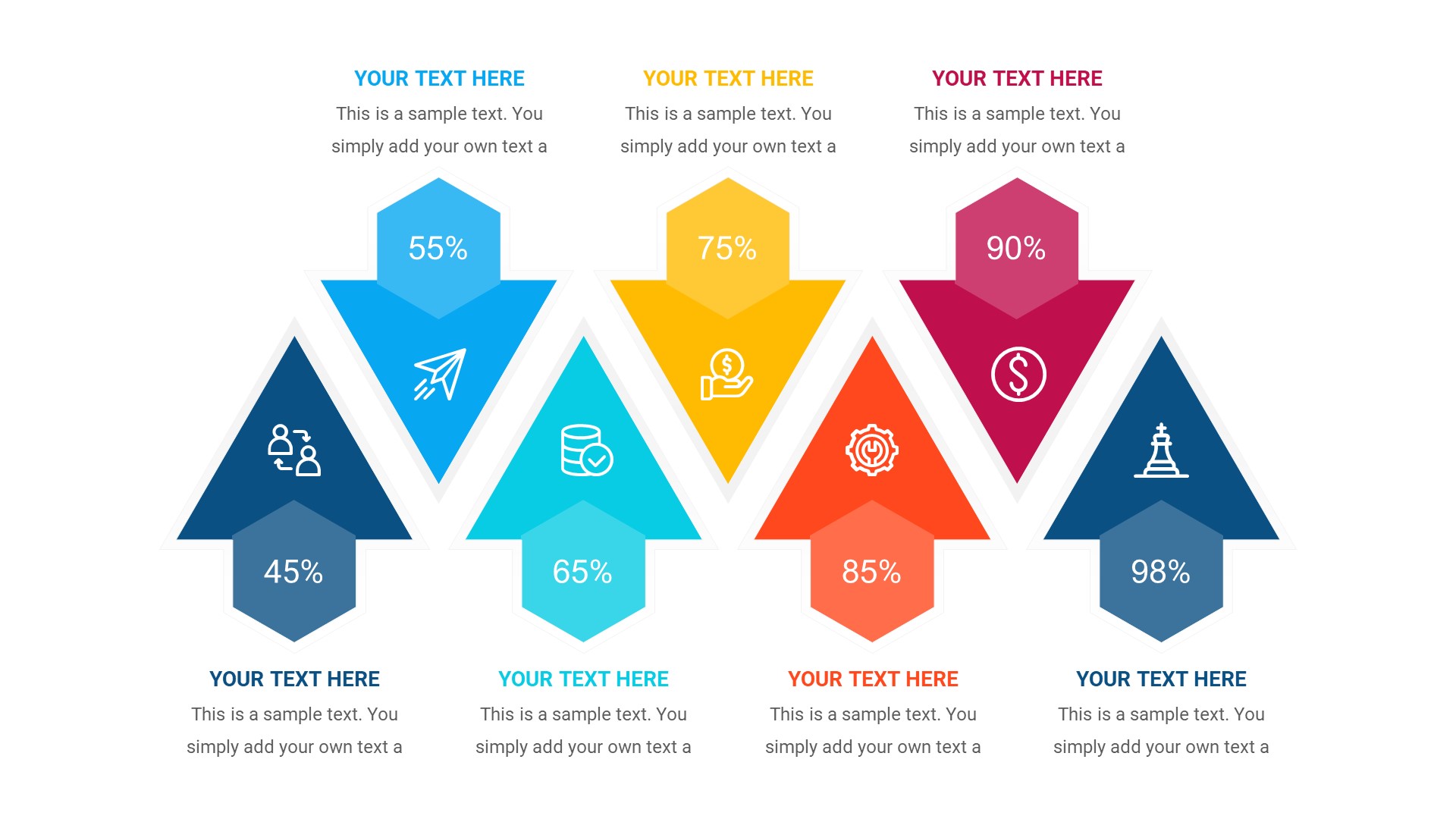 Data Visualization - PowerPoint Infographics Slides, Presentation Templates