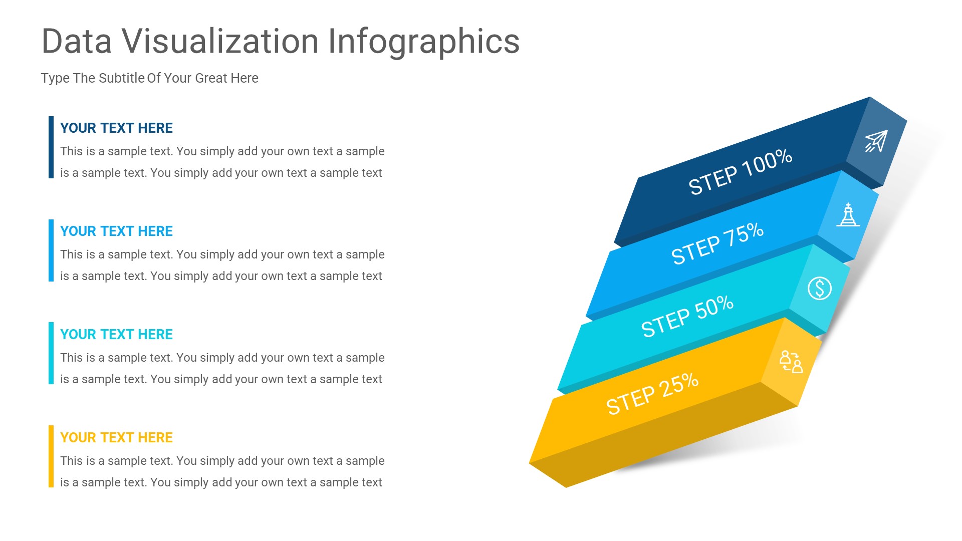 Data Visualization - PowerPoint Infographics Slides, Presentation Templates