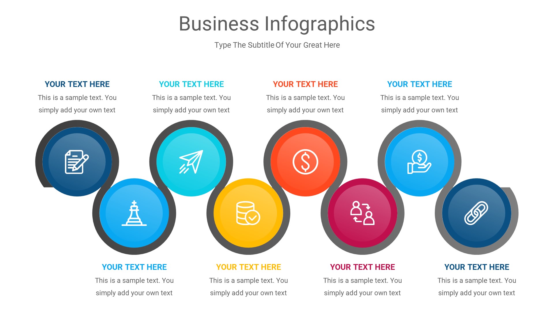 BUSINESS PowerPoint Infographics Slides, Presentation Templates ...