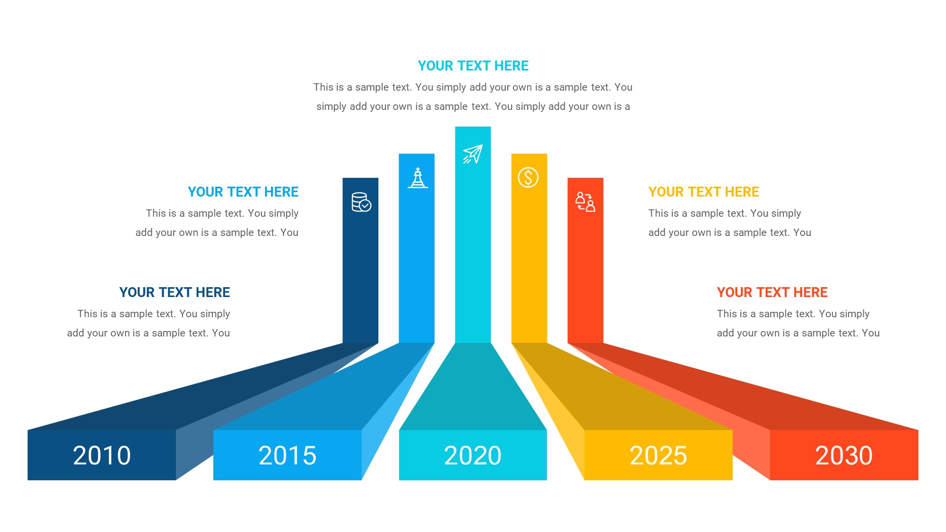 Milestone PowerPoint Infographics, Presentation Templates | GraphicRiver